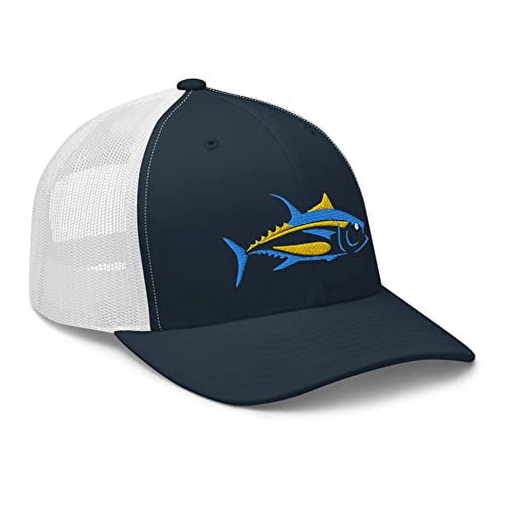 Yellowfin Tuna Fish Big Game Deep Sea Saltwater Fishing Embroidered ...