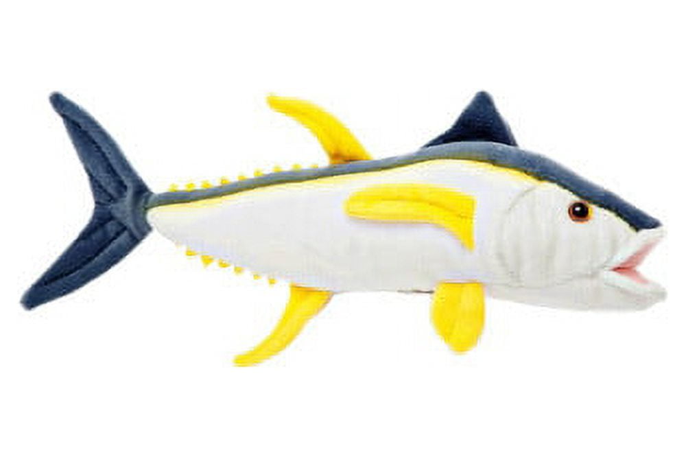 Yellowfin Tuna, Fish, Realistic, Lifelike, Stuffed, Soft, Toy ...