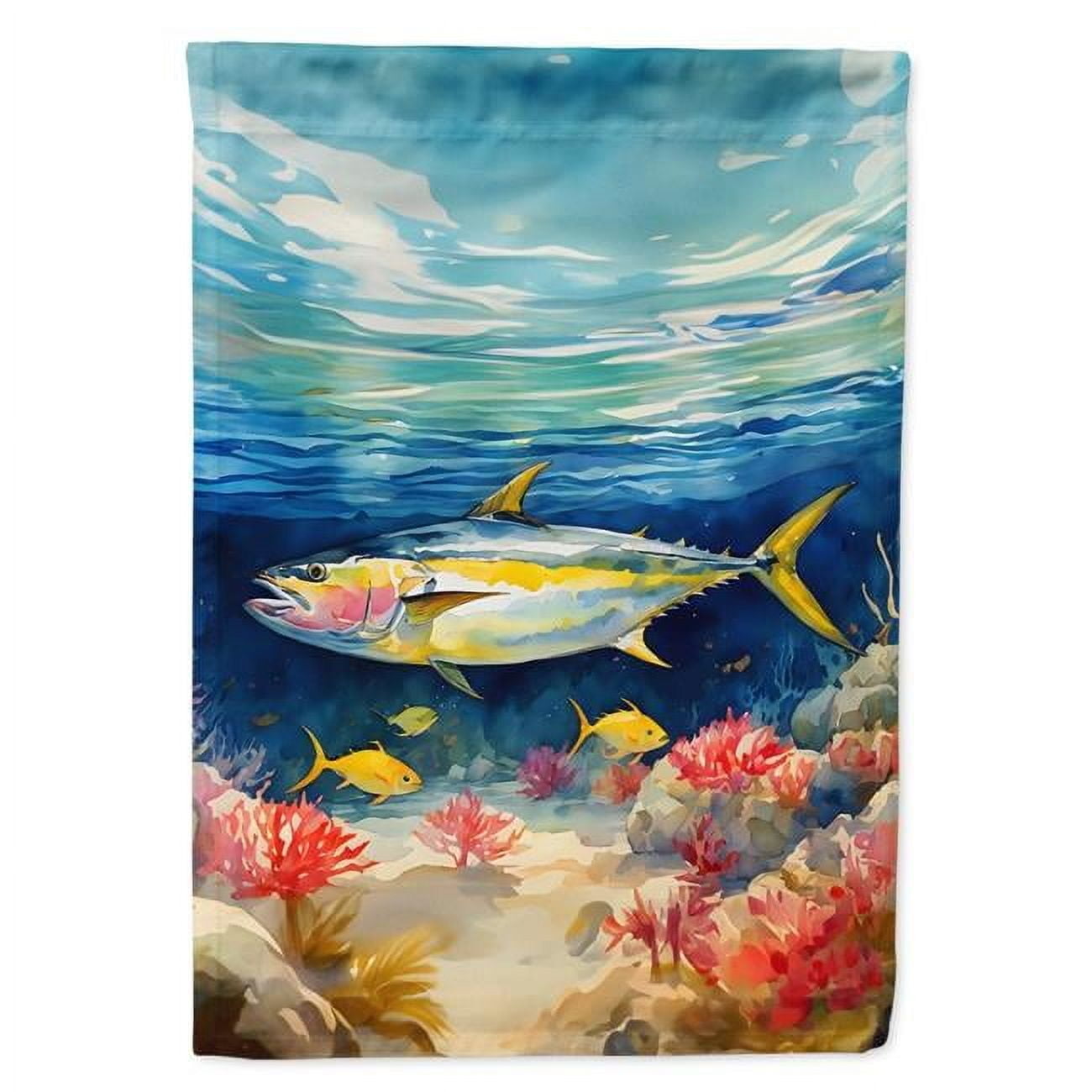 Yellowfin Tuna House Flag 28 in x 40 in - Walmart.com