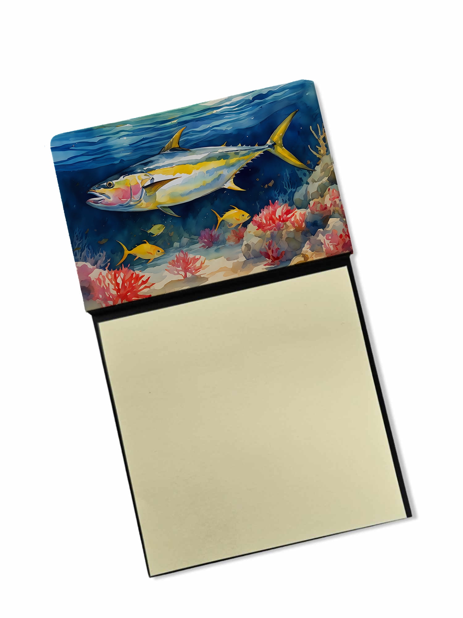 Yellowfin Tuna Sticky Note Holder 3.25 in x 5.25 in - Walmart.com