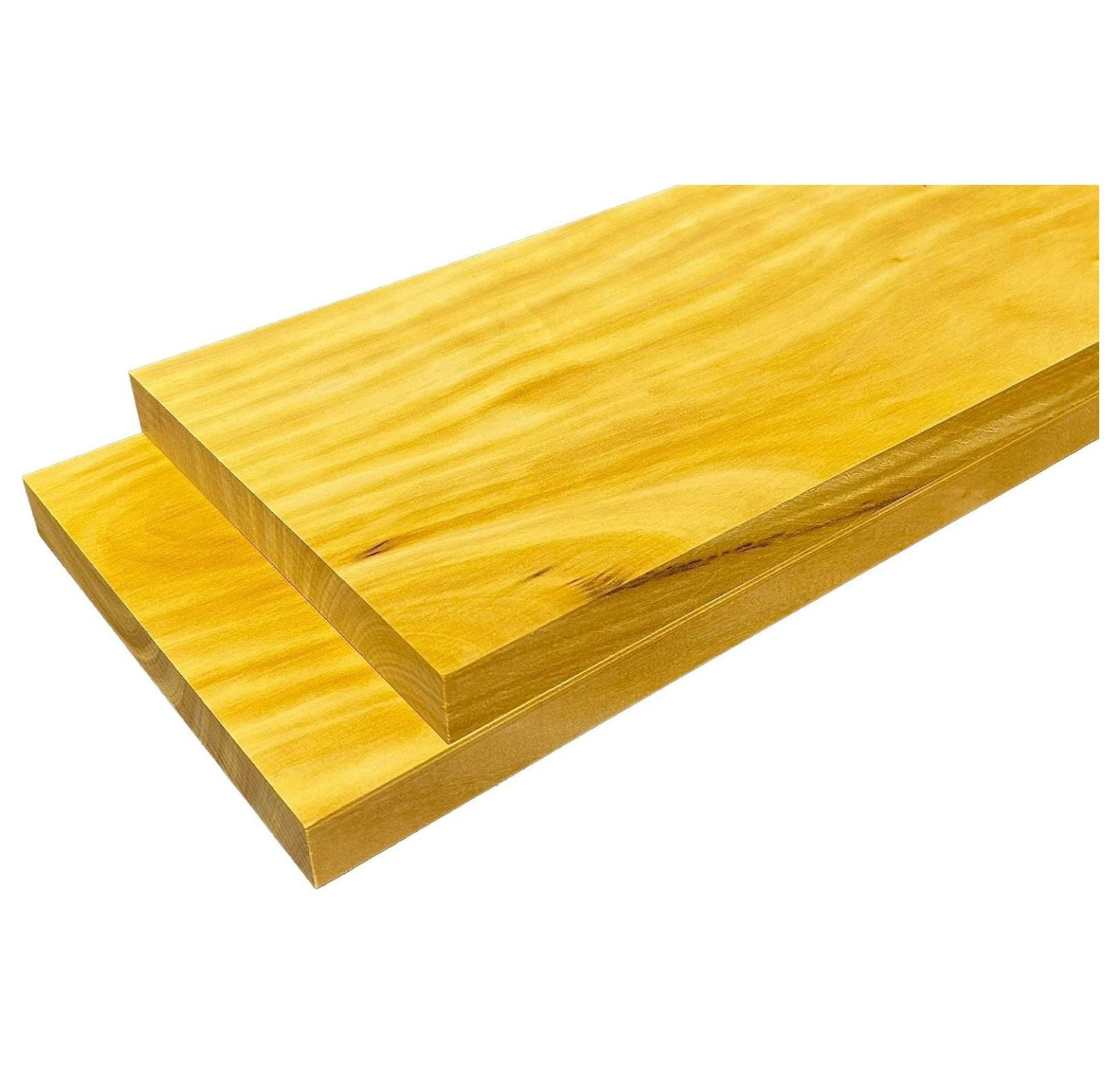 Yellowheart Lumber Boards 3/4" x 6" (2pcs) (3/4" x 6" x 36") - Walmart.com