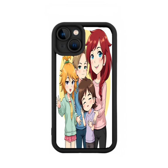 Yellowing Resistant Lightweight iPhone 15 Case - Cheerful Animated ...