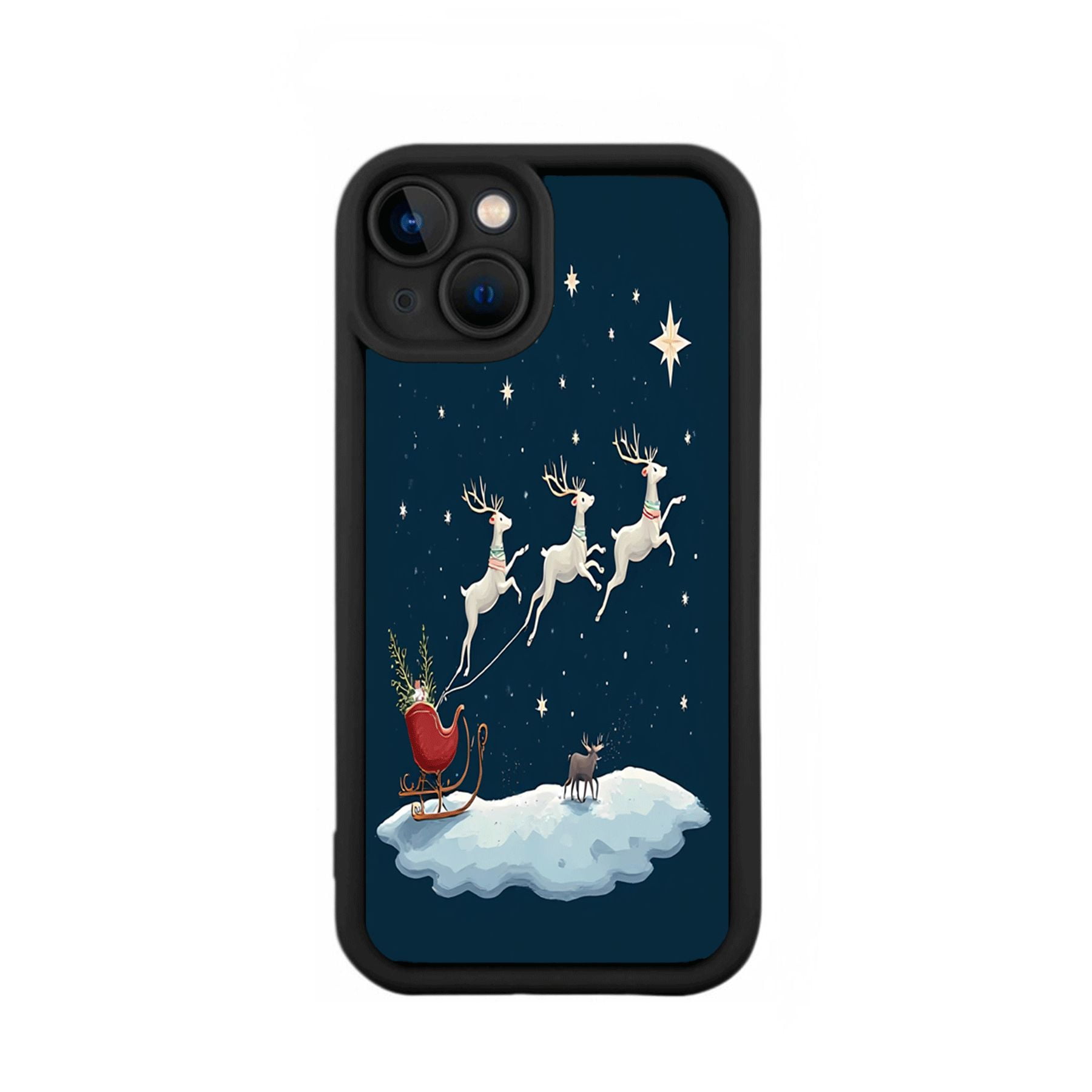 Yellowing Resistant Lightweight iPhone 15 Case - Elegant Starry Night ...