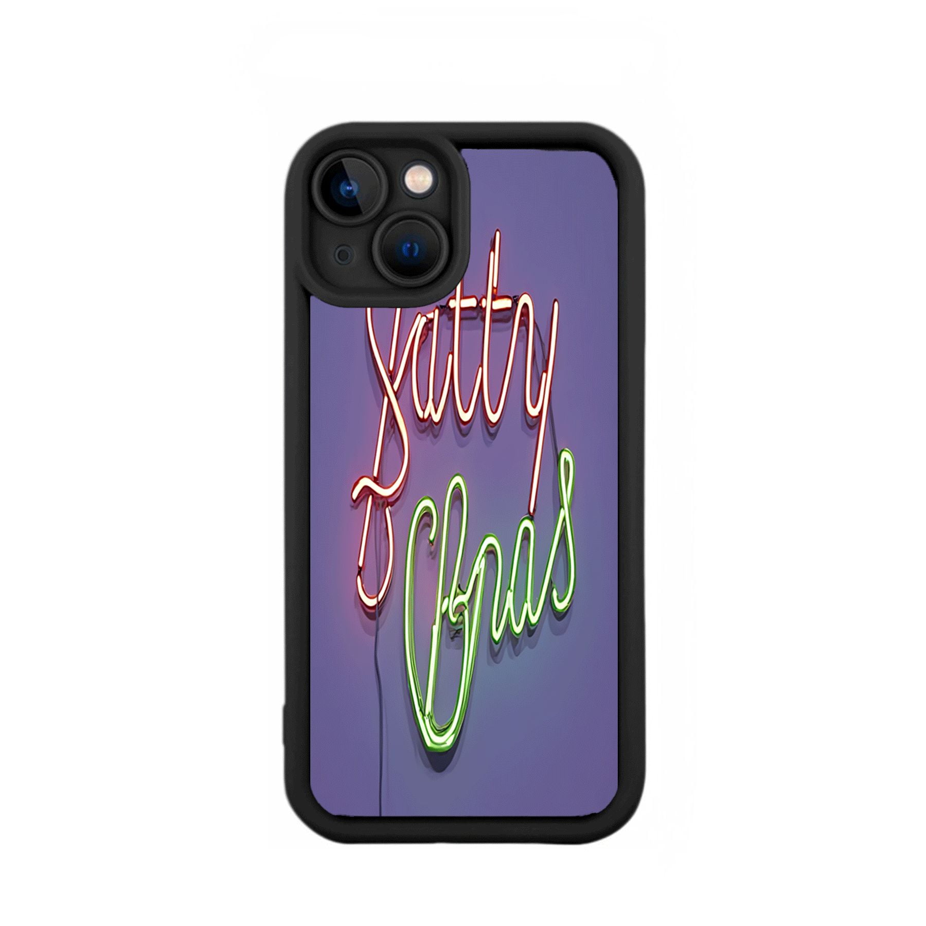Yellowing Resistant Lightweight iPhone 15 Case - Neon ' yarty ' Design ...