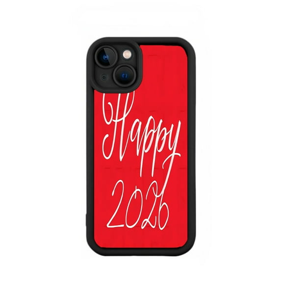 Yellowing Resistant Lightweight iPhone 15 Case - Stylish Red Design ...