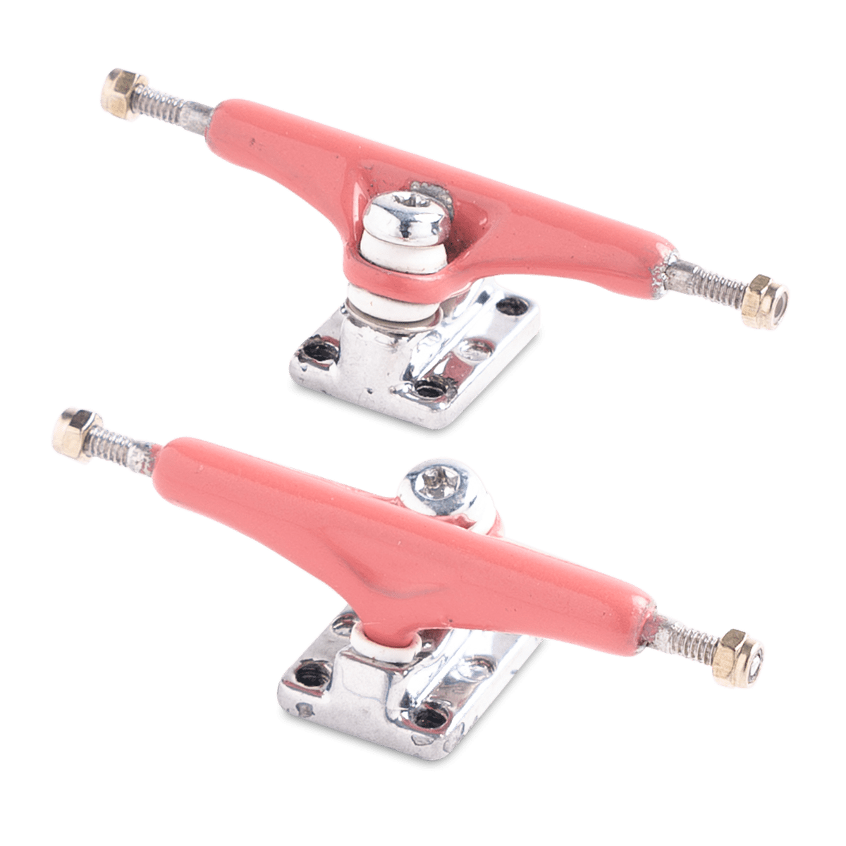 Yellowood X4 Fingerboard Y-Trucks Pink and Chrome - Walmart.com