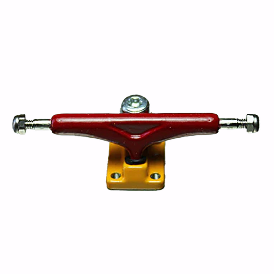 Yellowood X4 Fingerboard Y-Trucks Red and Gold - Walmart.com