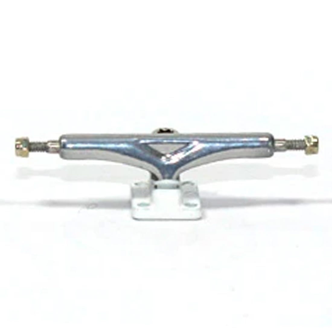 Yellowood X5 Fingerboard Y-Trucks Chrome and White - Walmart.com