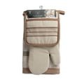 Yellowstone 3-Piece Oven Mitt, Pot Holder, & Tea Towel Kitchen Linen ...
