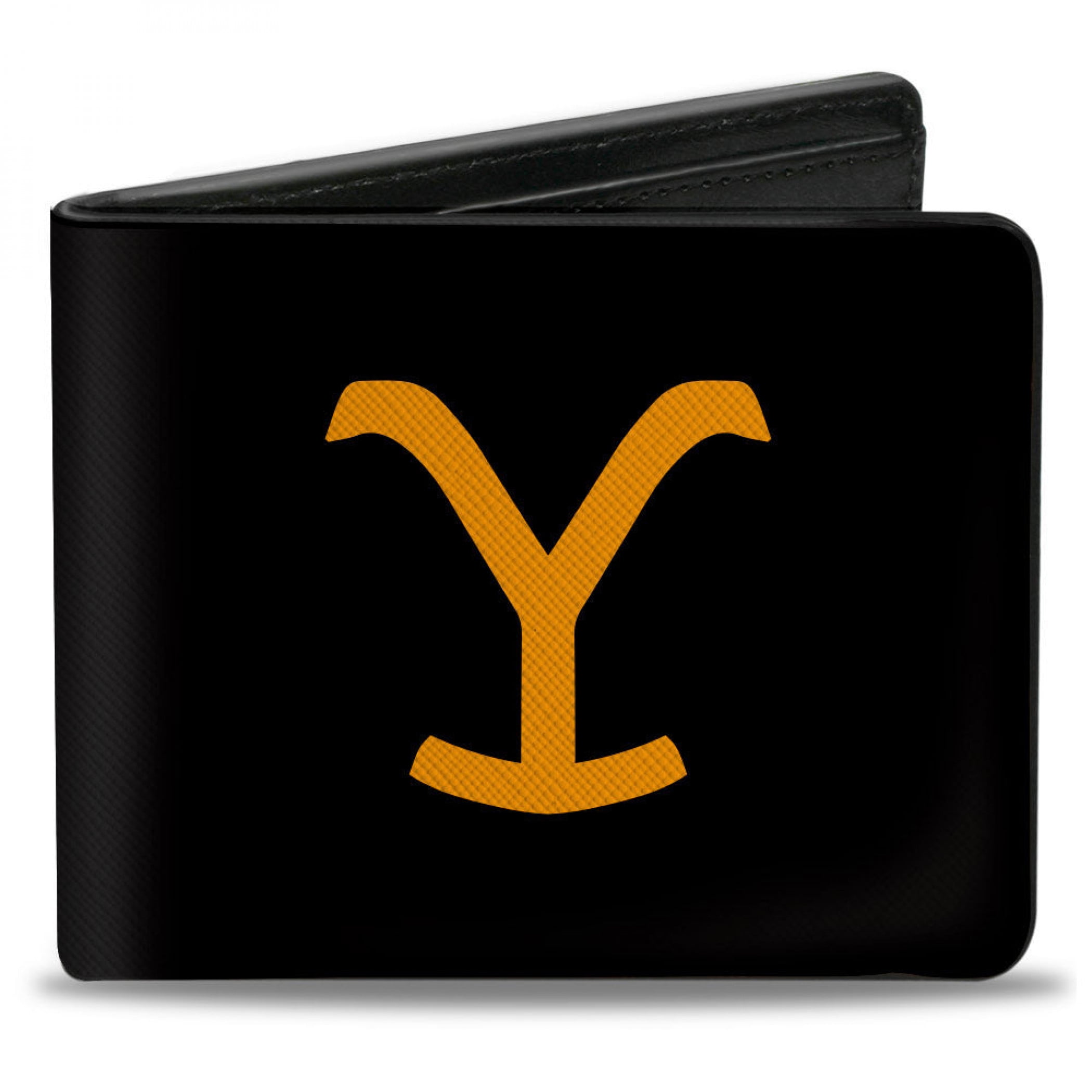 Yellowstone 863183 Y Logo & Title Icon Bi-Fold Wallet - Black - Walmart.com