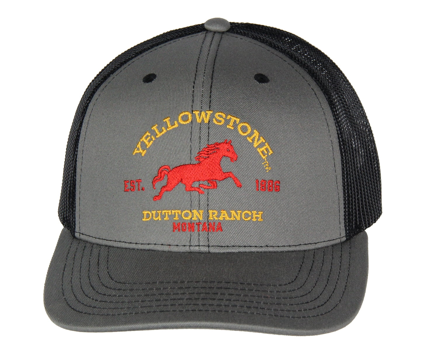 Yellowstone Adult Dutton Ranch Montana EST. 1886 Adjustable Snapback ...