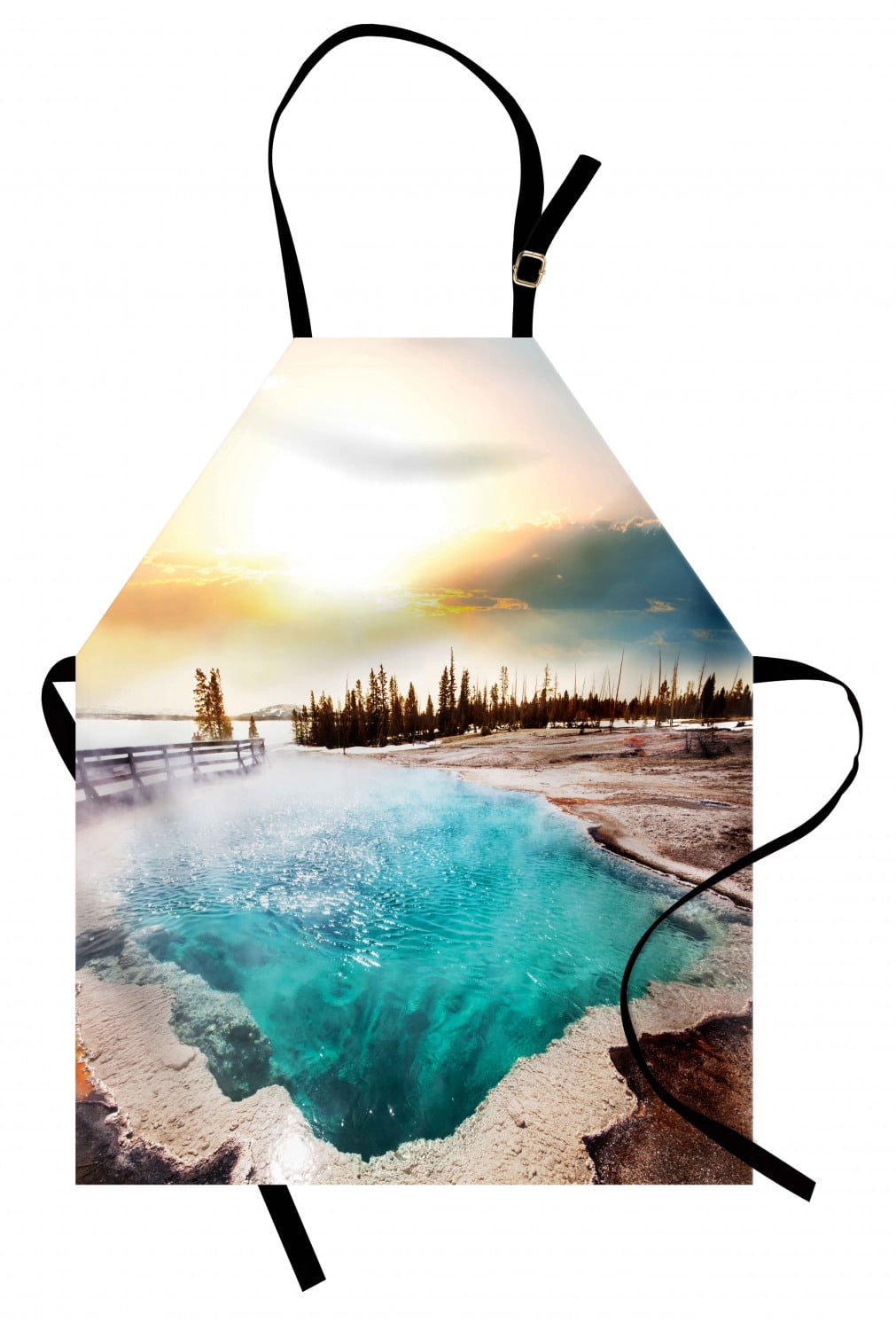 Yellowstone Apron Hot Springs in Yellowstone National Park Sunshine ...