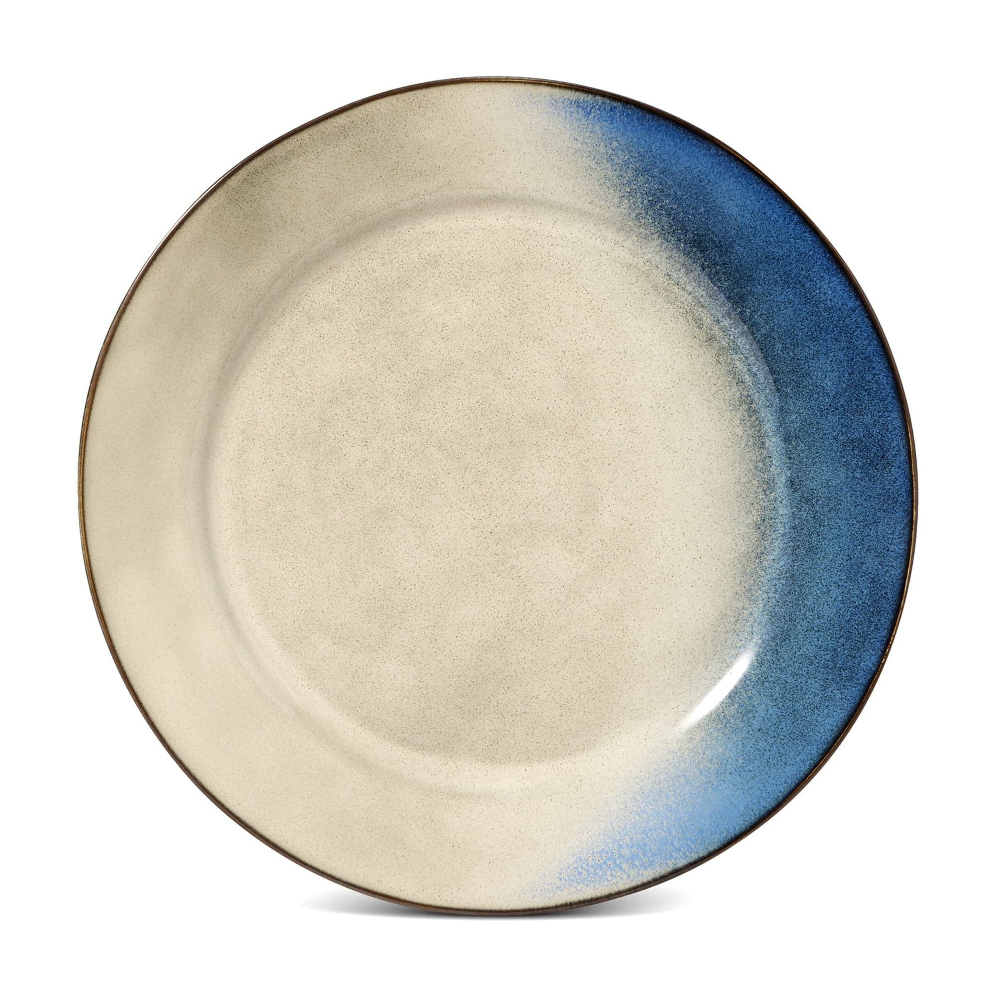 Yellowstone Canto Ceramic Dinner Plate Blue Reactive - Walmart.com