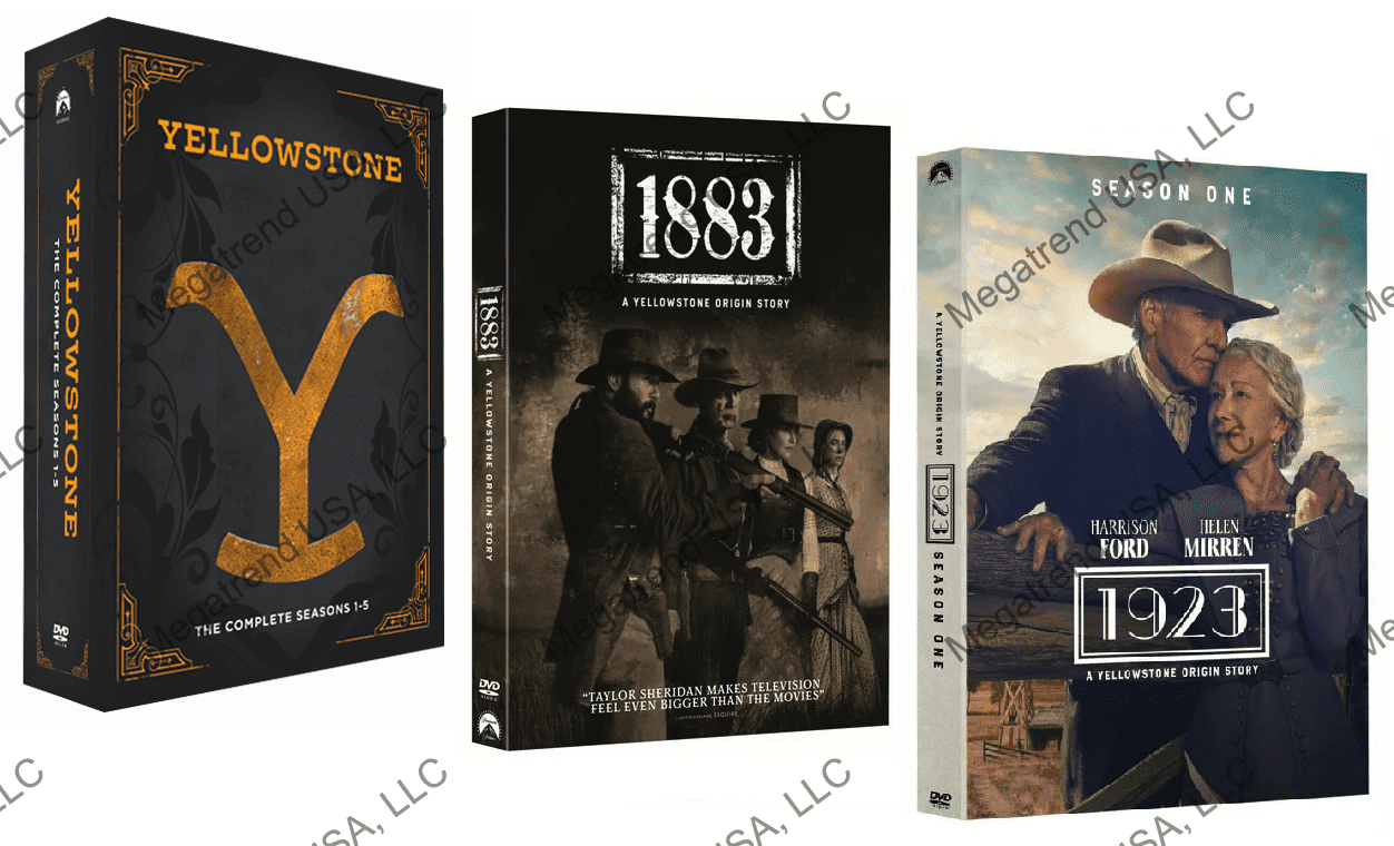 Yellowstone Collection Seasons 1-5 and 1883 A Yellowstone Origin Story ...