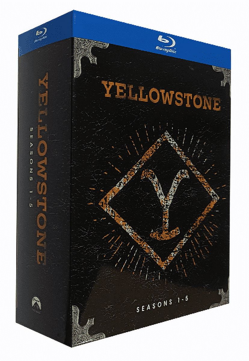 Paramount Yellowstone Complete Collection 1-5 Blu-ray Drama Series ...