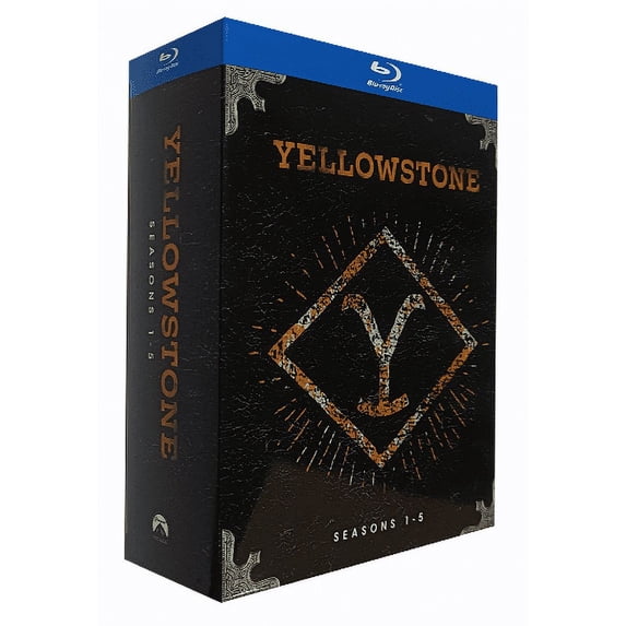 Paramount Yellowstone Complete Collection 1-5 Blu-ray Drama Series ...