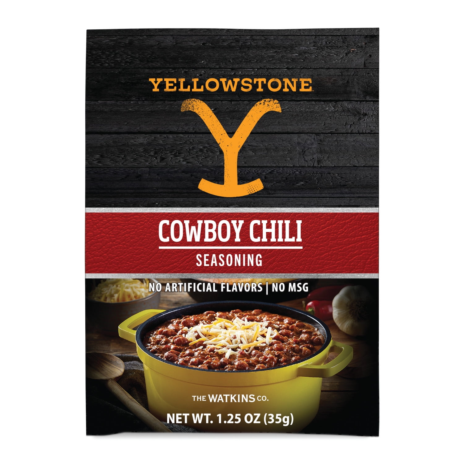 Watkins Yellowstone Cowboy Chili Seasoning 1.25 oz Gourmet Spice for ...
