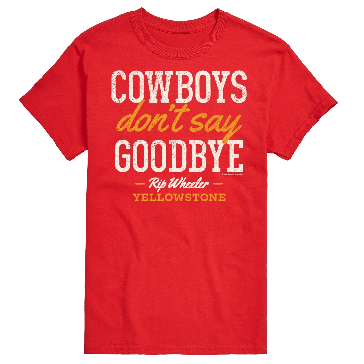Yellowstone - Cowboys Don't Say Goodbye - Men's Short Sleeve Graphic T ...