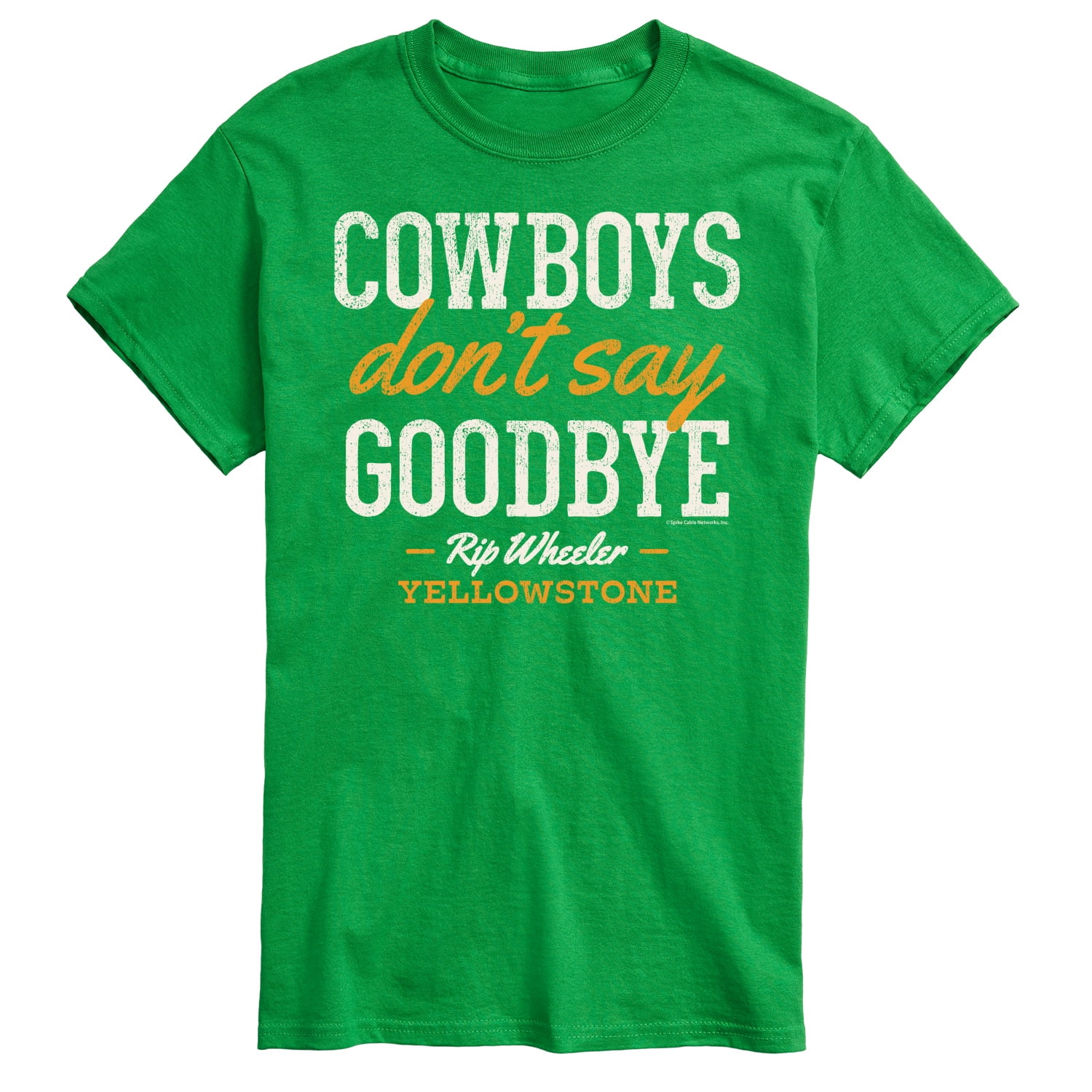 Yellowstone - Cowboys Don't Say Goodbye - Men's Short Sleeve Graphic T ...