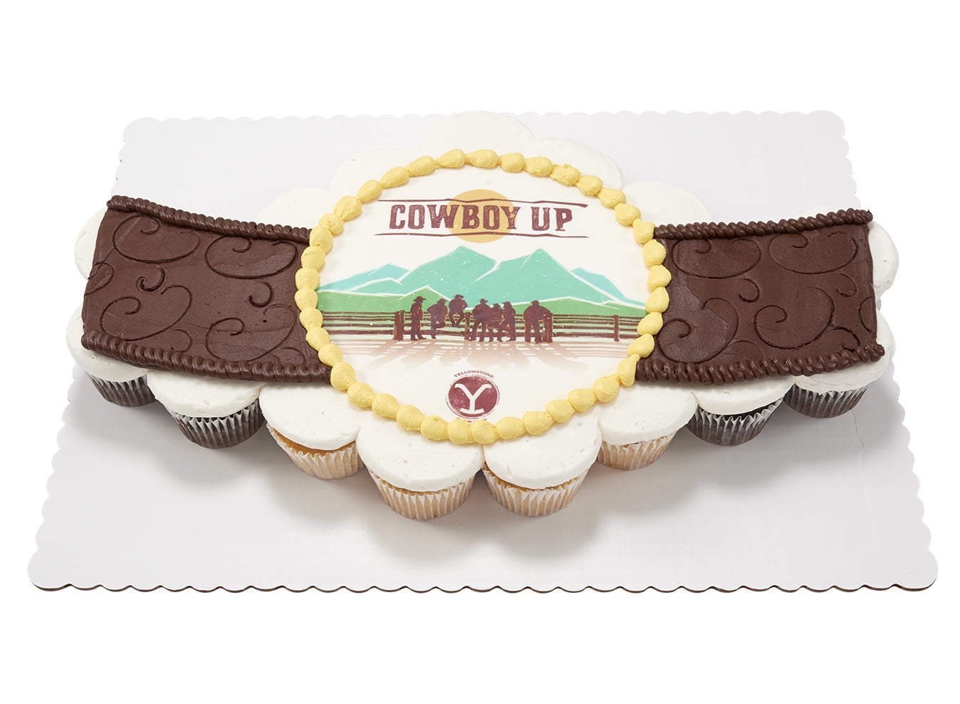 Yellowstone Cupcake Cake - Walmart.com