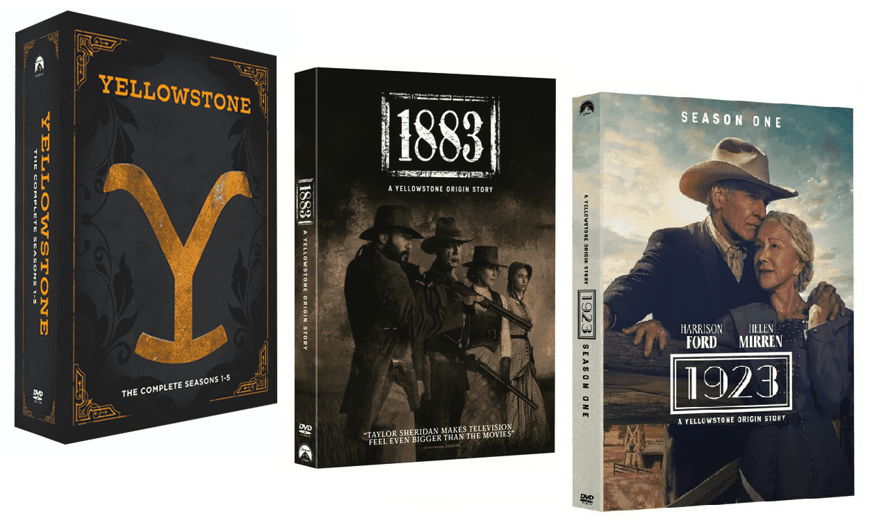 Yellowstone Collection Seasons 1-5 and 1883 A Yellowstone Origin Story ...