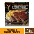 Yellowstone Dutton Family Dinner BBQ Meatloaf and Mashed Potatoes Meal ...