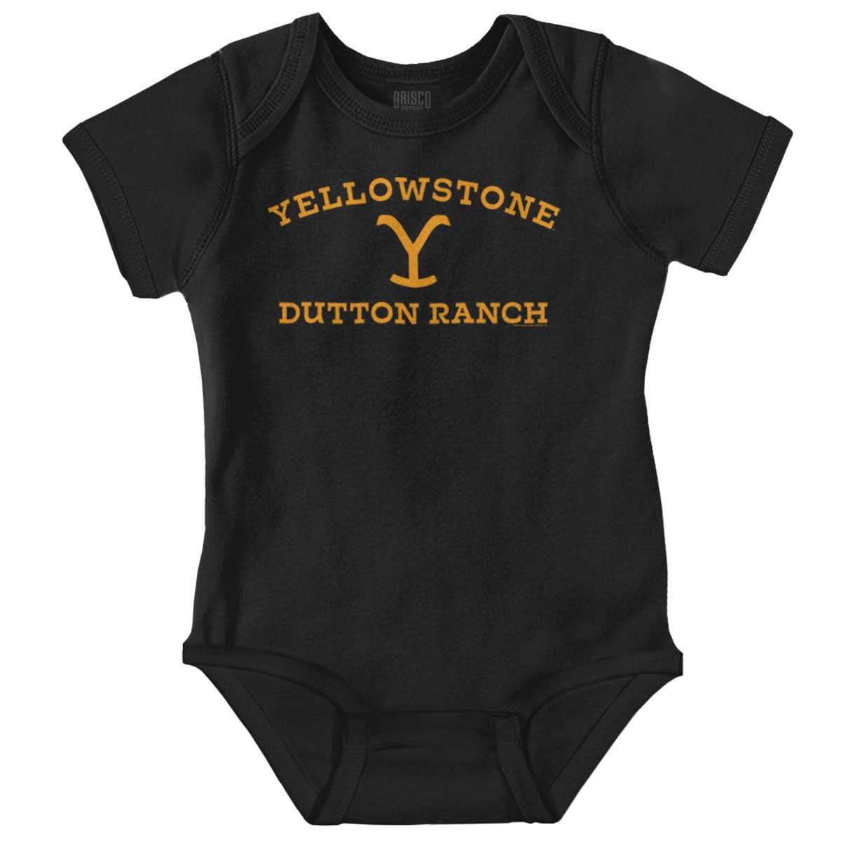 Yellowstone Dutton Ranch Arched Logo Romper Boys or Girls Infant Baby ...