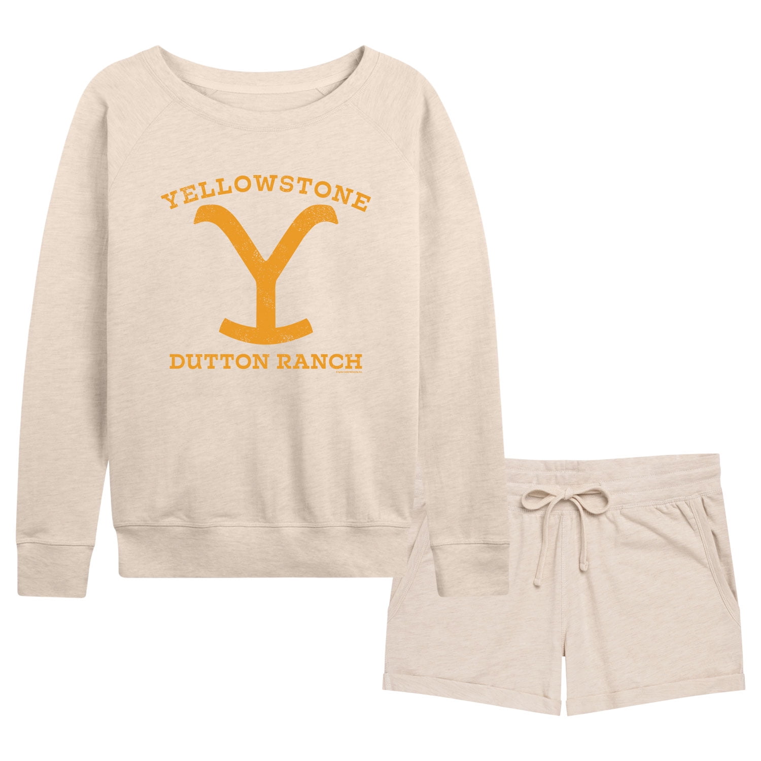 Yellowstone - Dutton Ranch Bravado - Women's French Terry Pullover ...