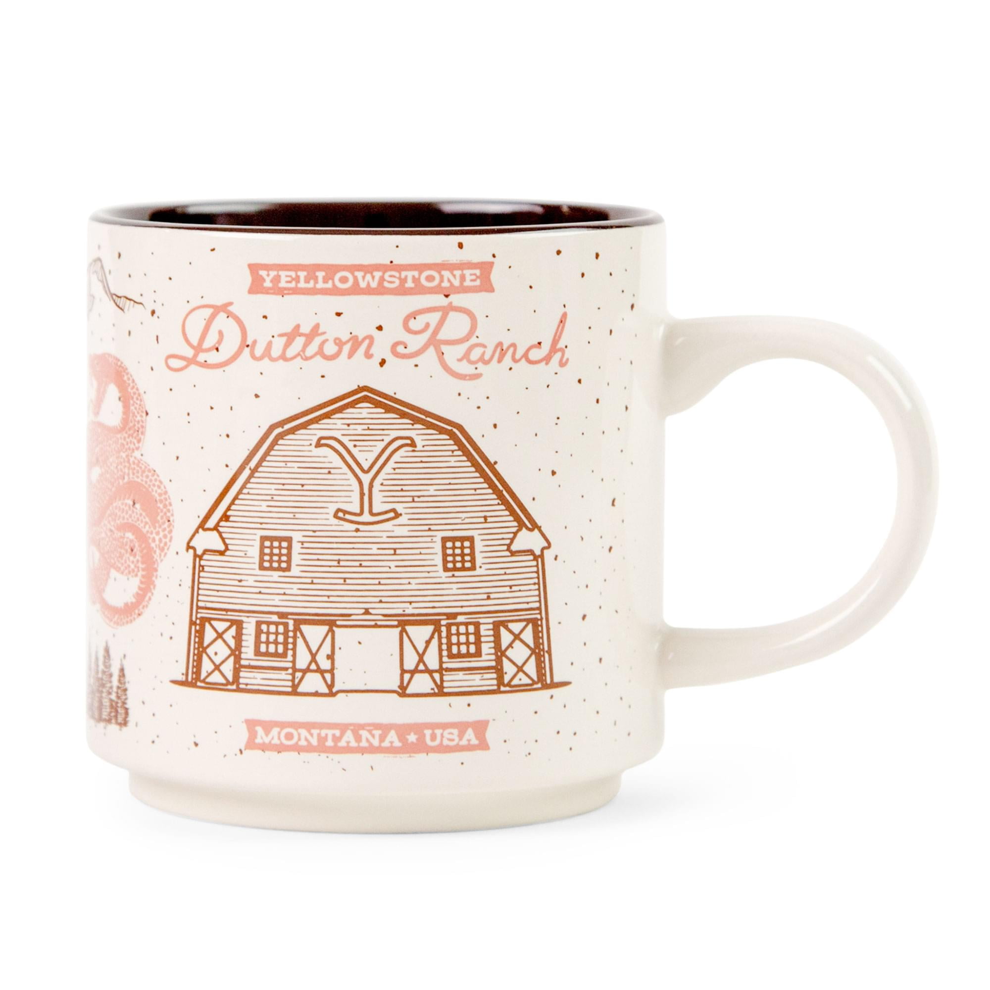 Yellowstone Dutton Ranch 13oz Ceramic Coffee Mug - Walmart.com