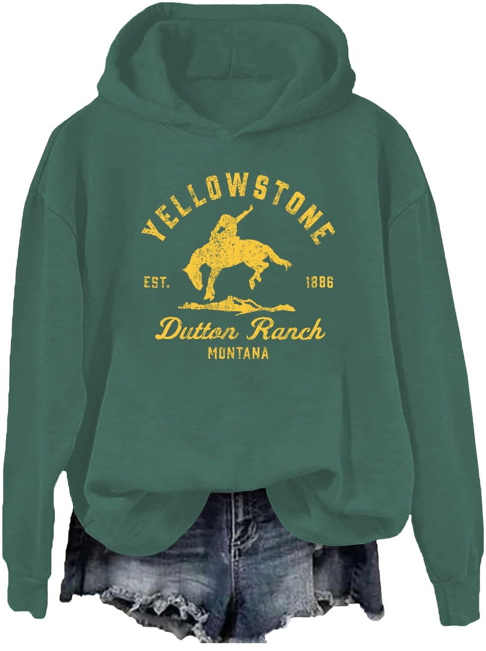 Yellowstone Dutton Ranch Hoodie, Yellowstone Dutton Ranch Sweatshirt ...