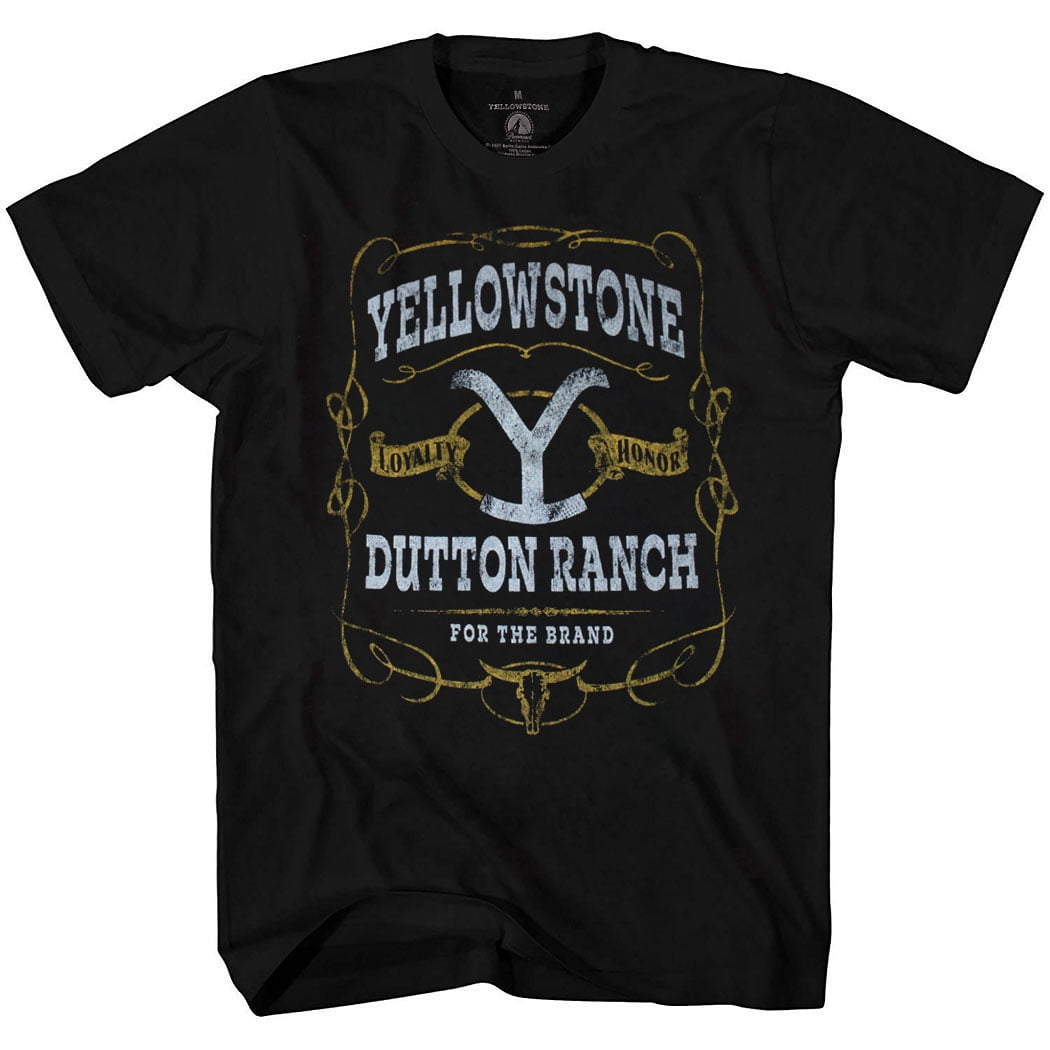 Yellowstone Dutton Ranch Label T-Shirt - Walmart.com
