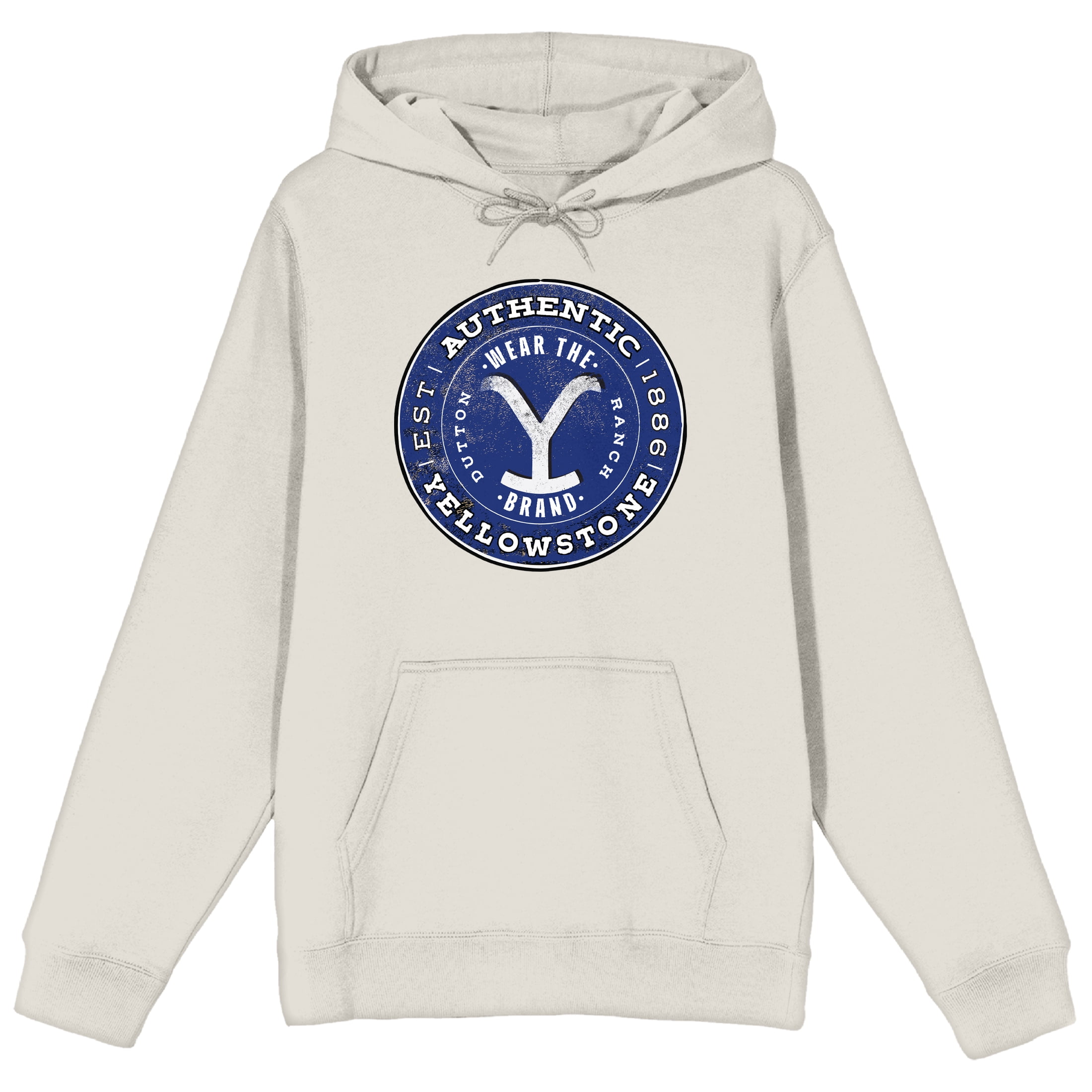 Yellowstone Dutton Ranch Logo Sand Sweatshirt-XL - Walmart.com