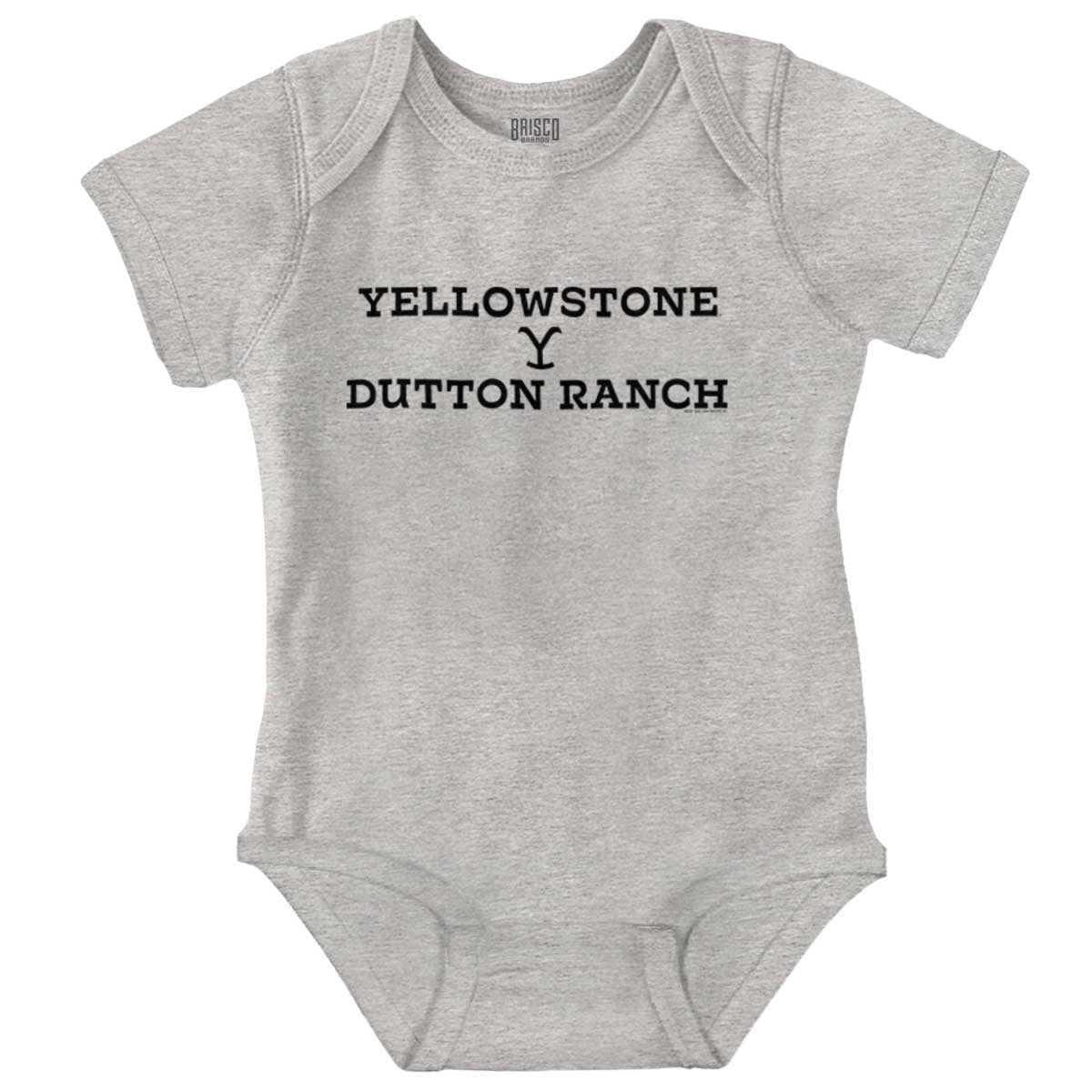Yellowstone Dutton Ranch Show Logo Romper Boys or Girls Infant Baby ...
