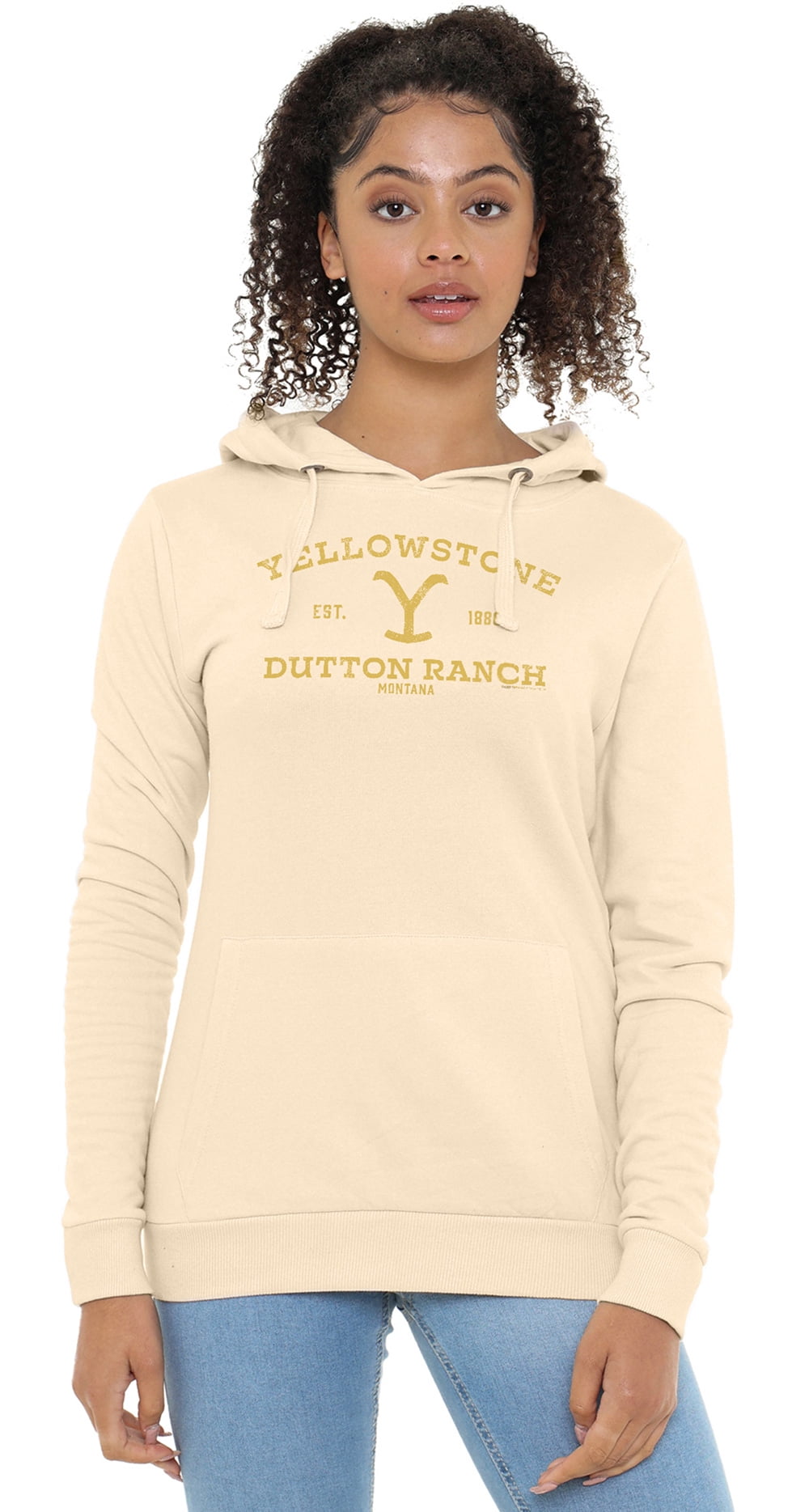 Yellowstone Dutton Ranch Simple Women's Hoodie - Walmart.com