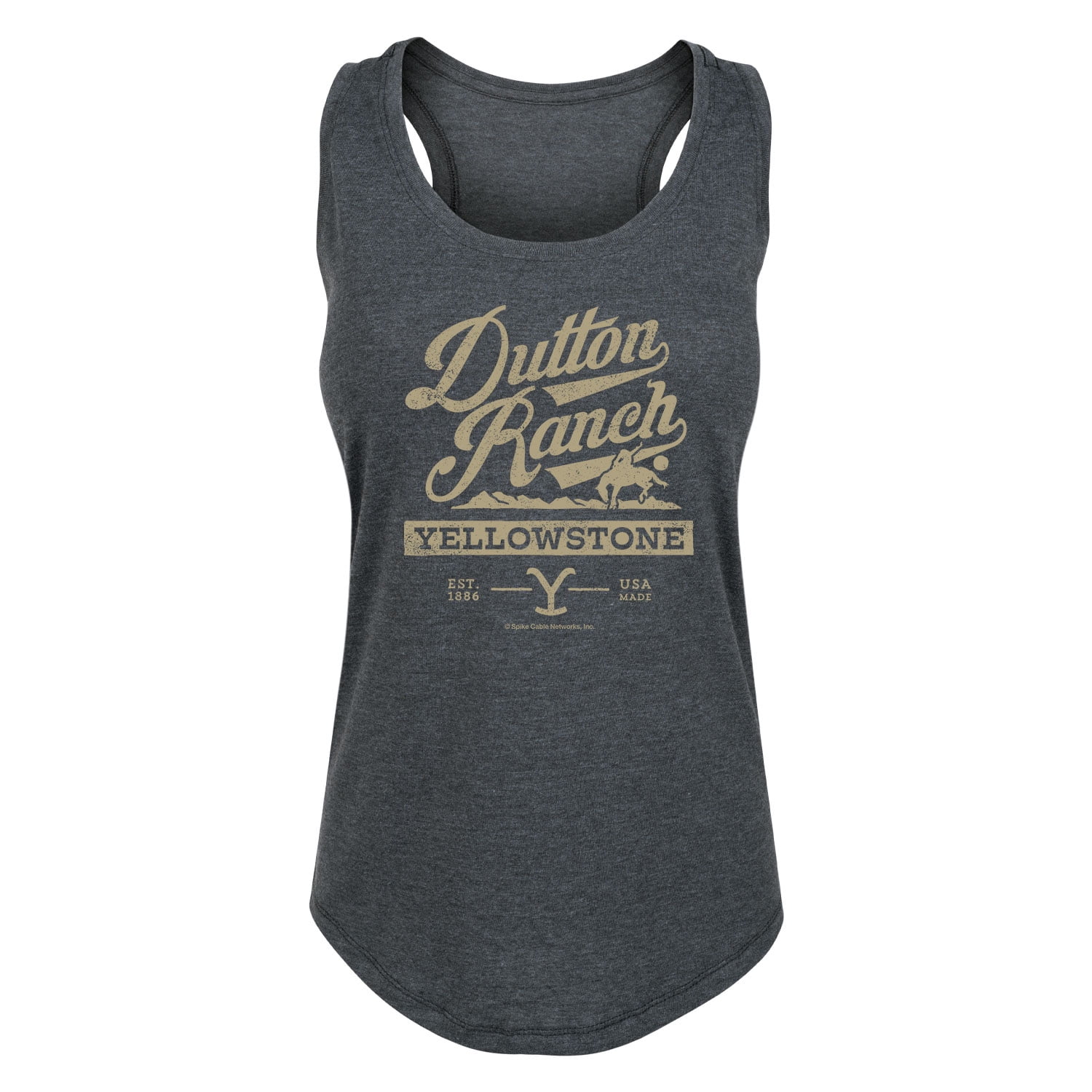 Yellowstone - Dutton Ranch Wild Angry - Women's Racerback Tank Top ...