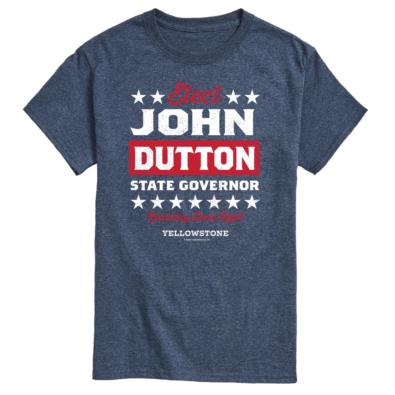 Yellowstone - Elect John Dutton Governor - Men's Short Sleeve Graphic T ...