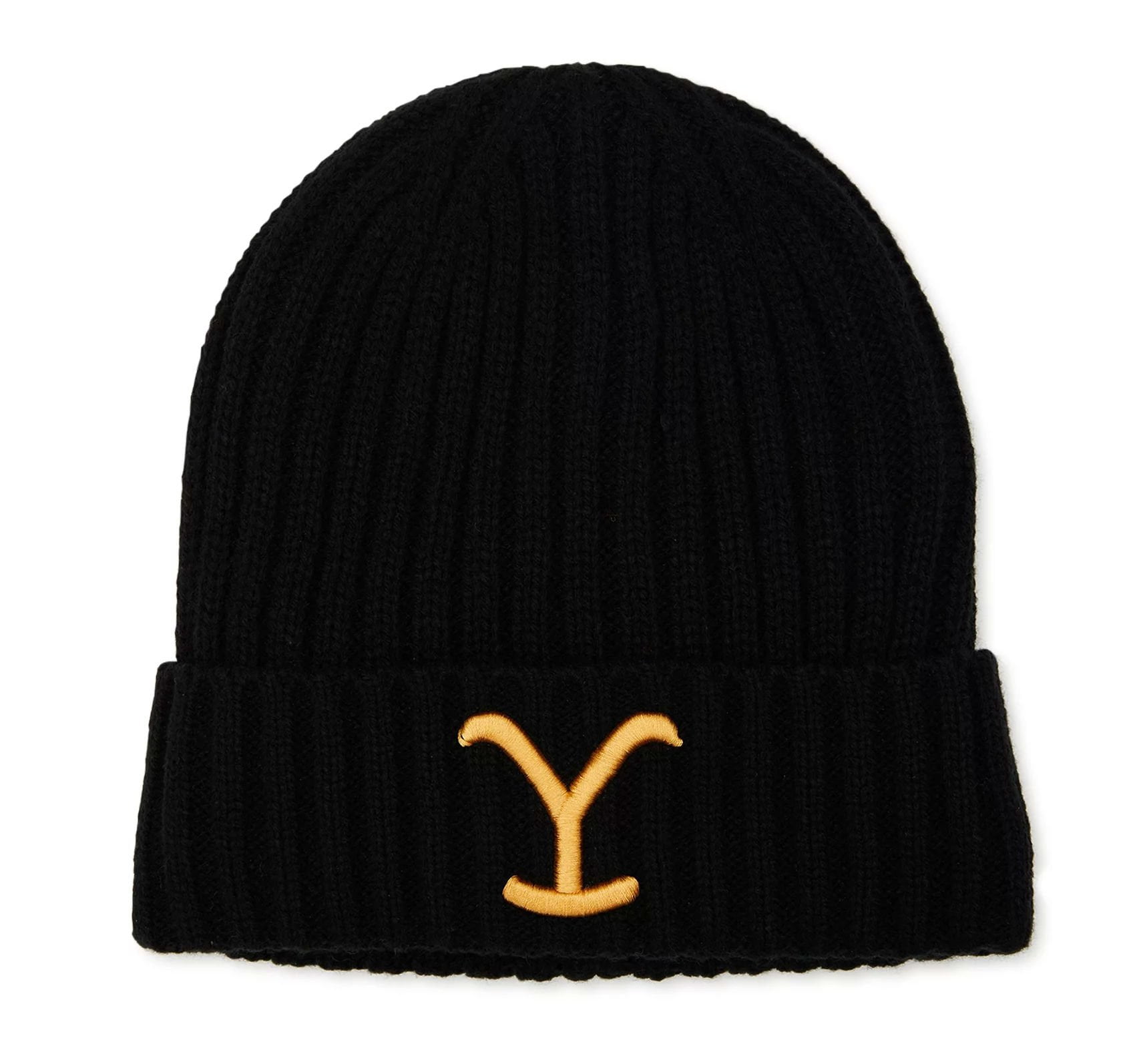 Yellowstone Embroidered Rib Knit Beanie - Walmart.com