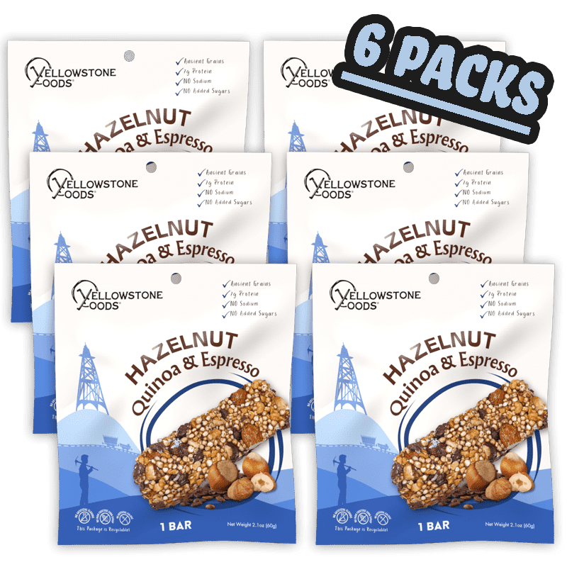 Yellowstone Foods™ Hazelnut Quinoa & Espresso Bar with Ancient Grains ...