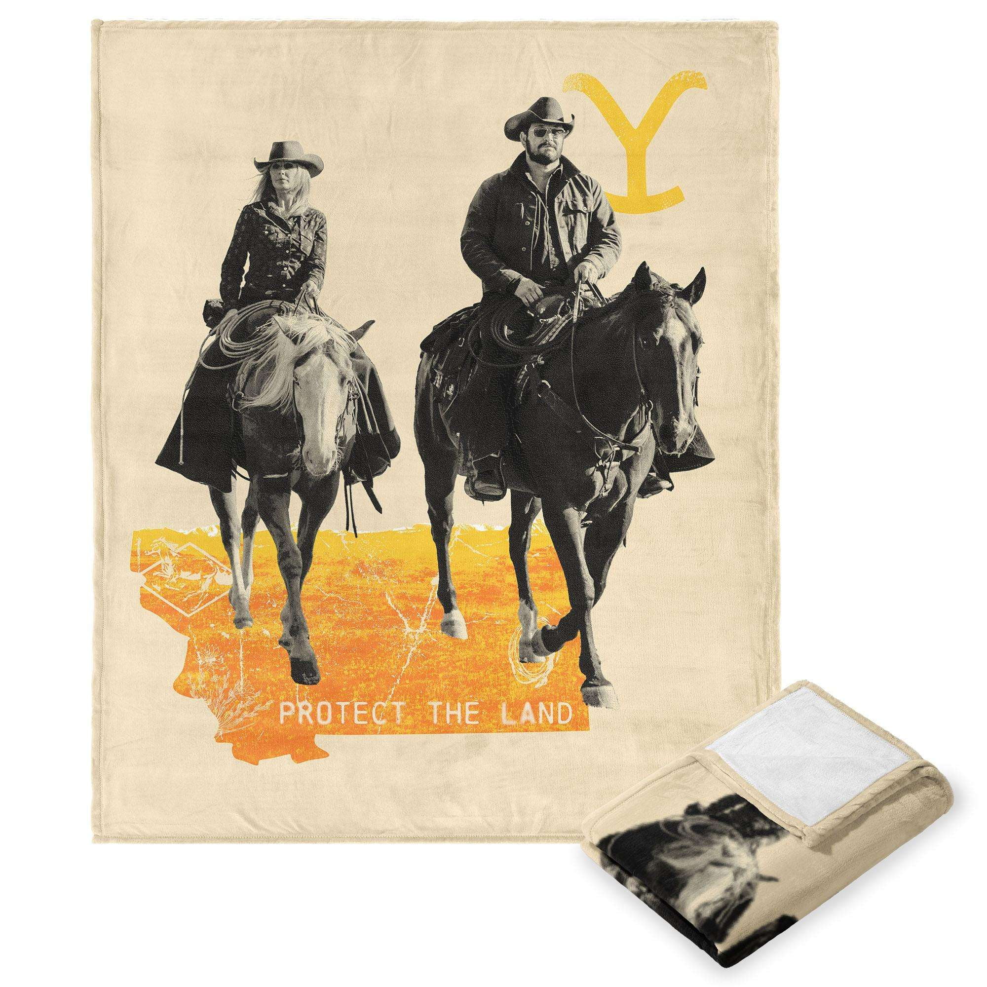 Yellowstone Horseback Kids Silk Touch Throw Blanket - Walmart.com
