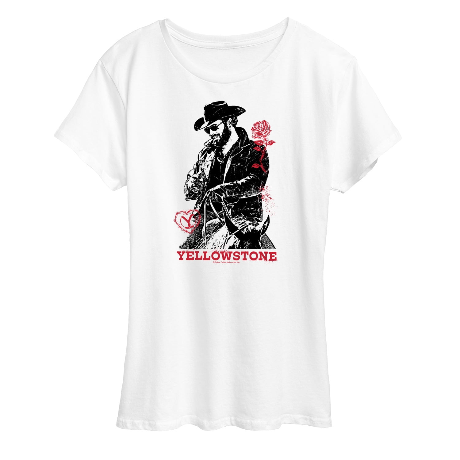 Yellowstone - Love Rip - Women's Short Sleeve Graphic T-Shirt - Walmart.com