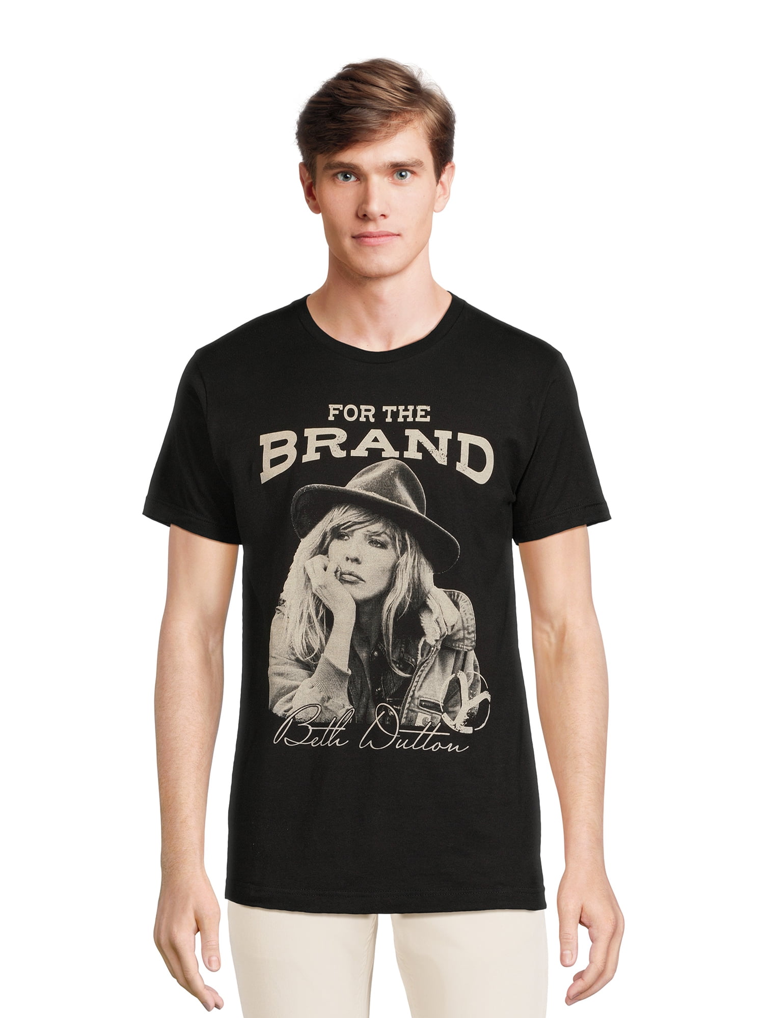 Yellowstone Men's and Big Men's Beth Dutton Graphic Tee Shirt, Sizes S ...