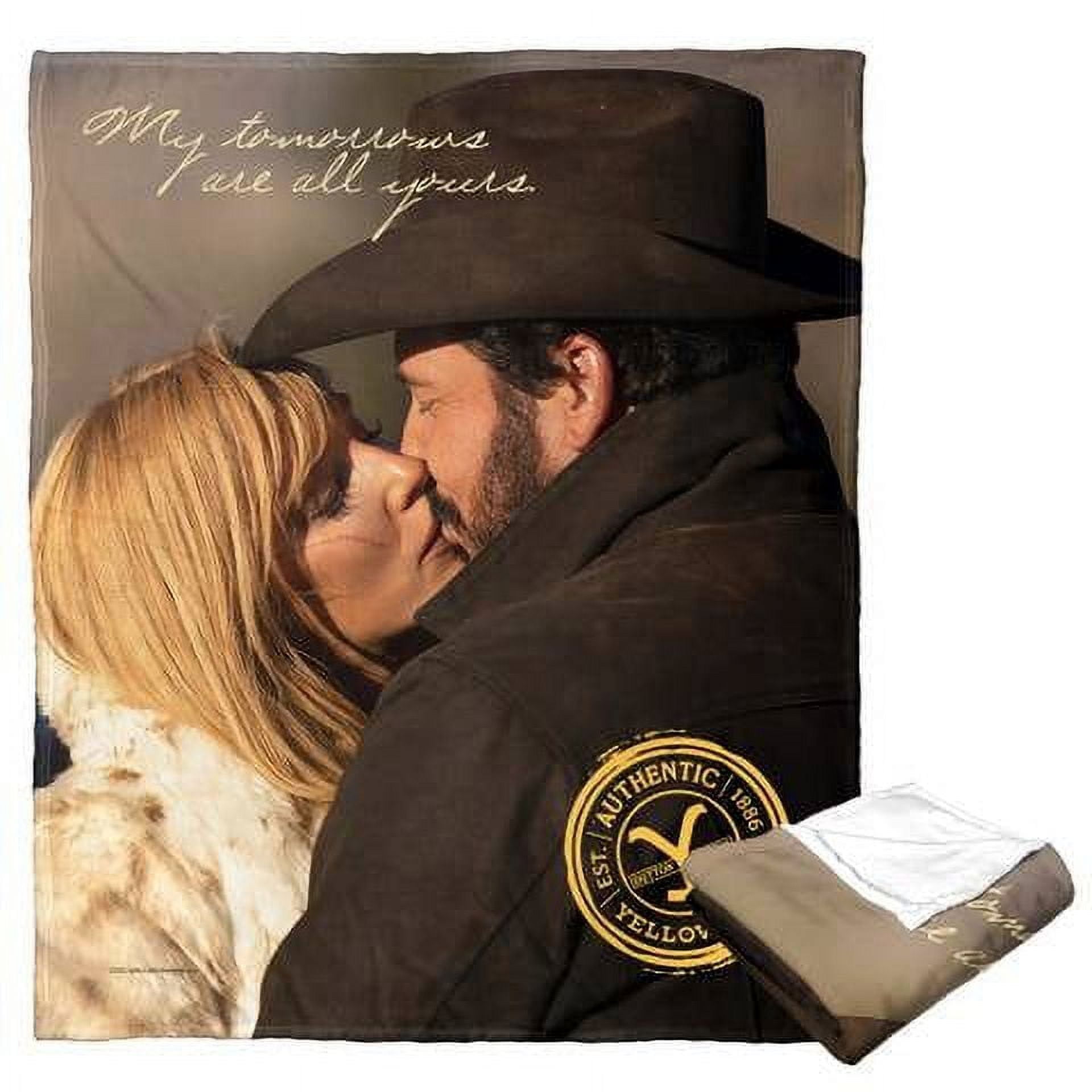 Yellowstone My Tomorrows Are Yours Paramount Kids Silk Touch Throw ...