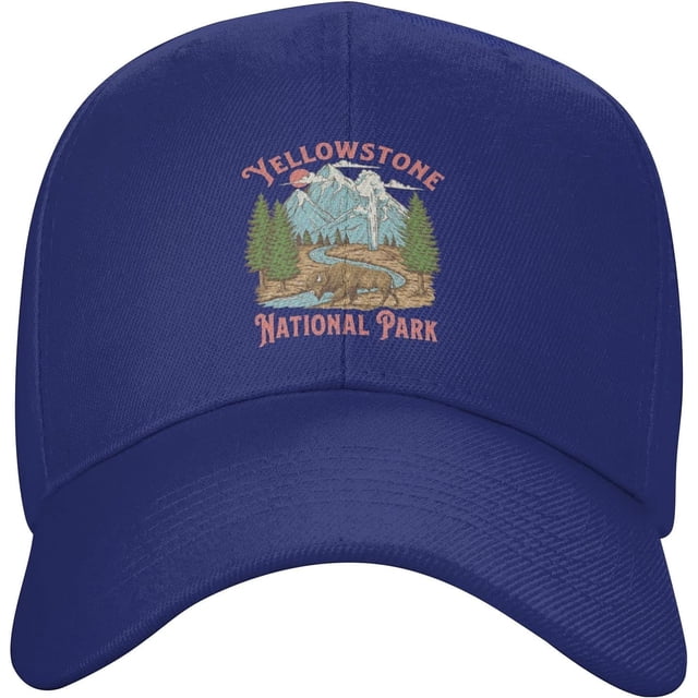 Yellowstone National Park Baseball Caps for Women 90s Vintage Washed ...