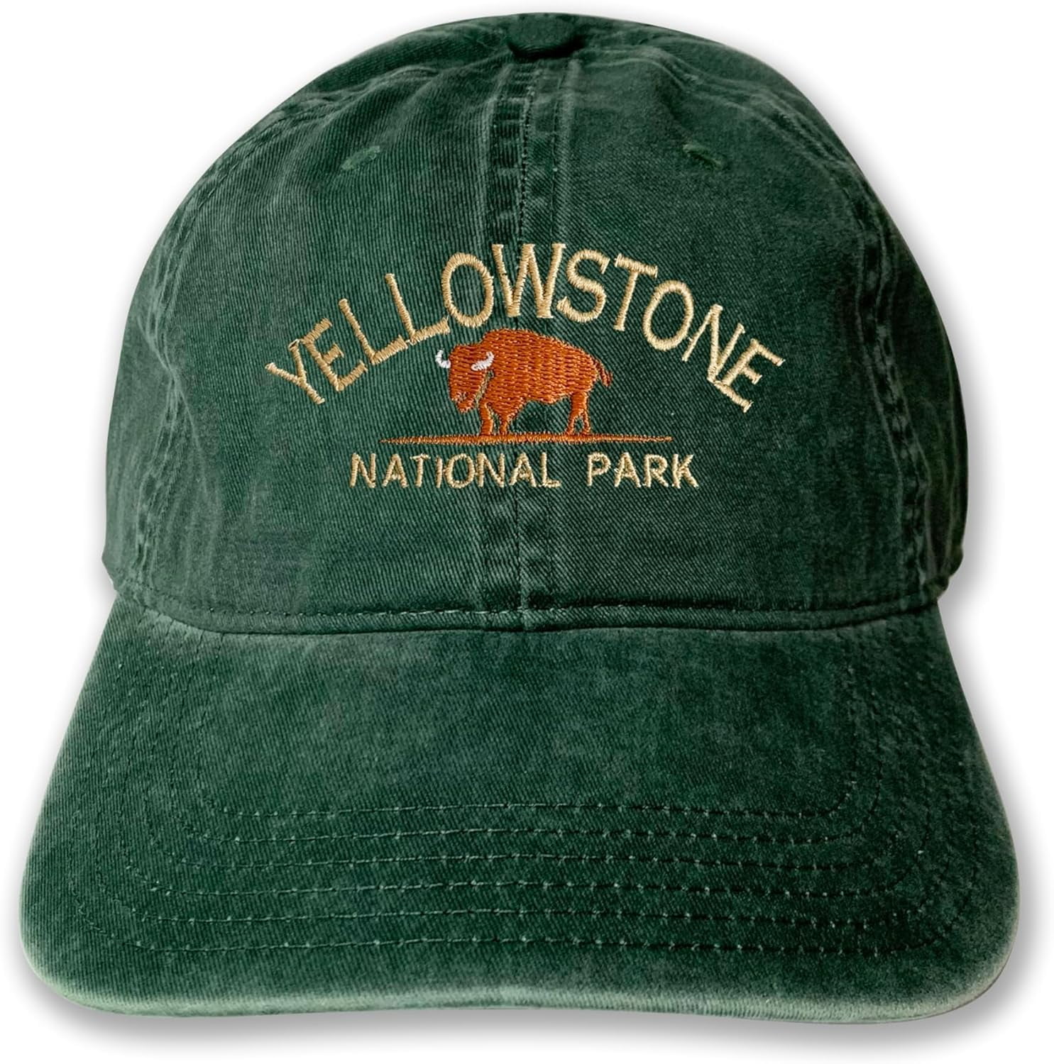 Yellowstone National Park Embroidered Cap Hat Baseball Hat. Unisex ...