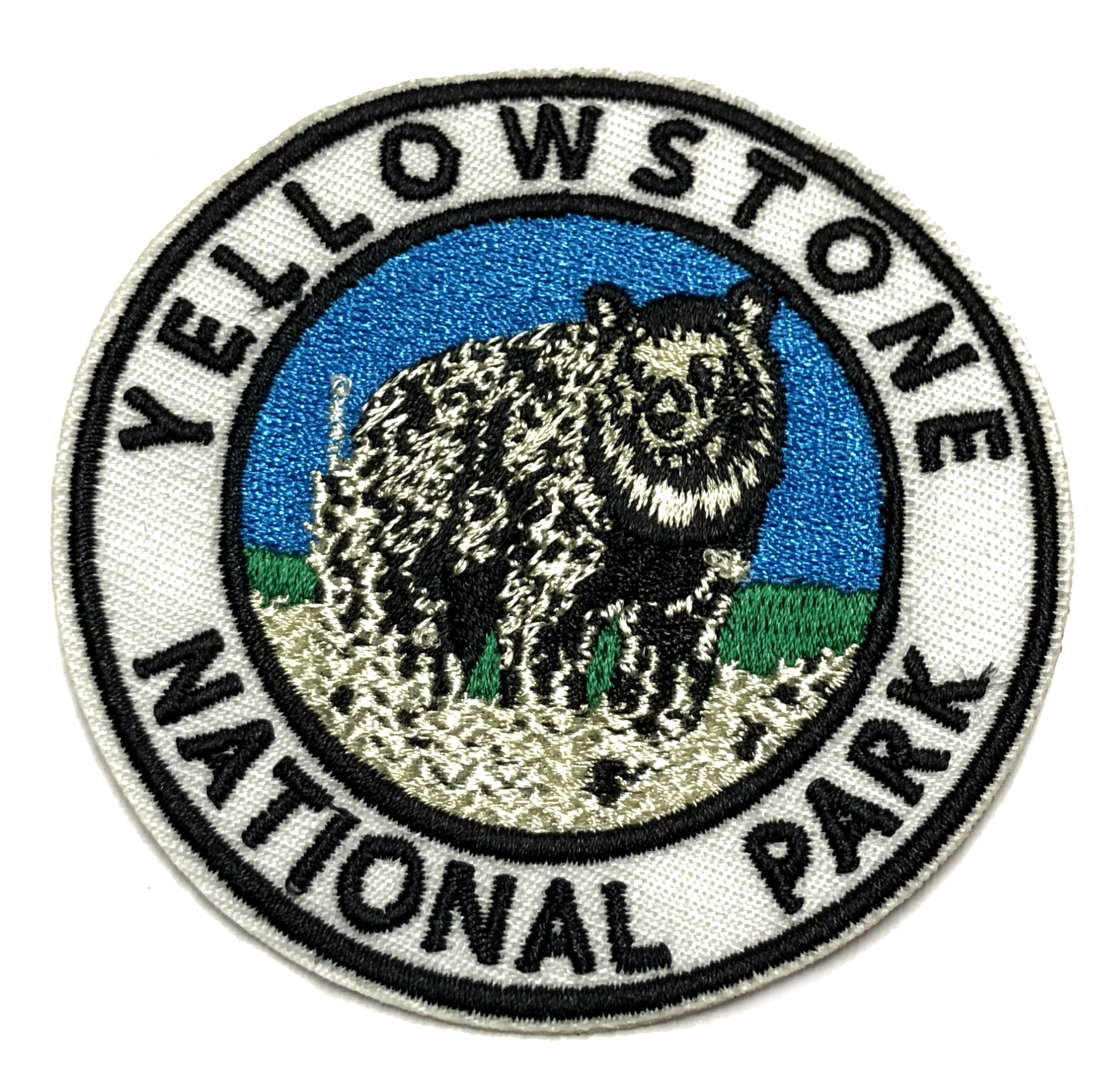 Yellowstone National Park Embroidered Patch Iron/Sew-On Applique Wander ...