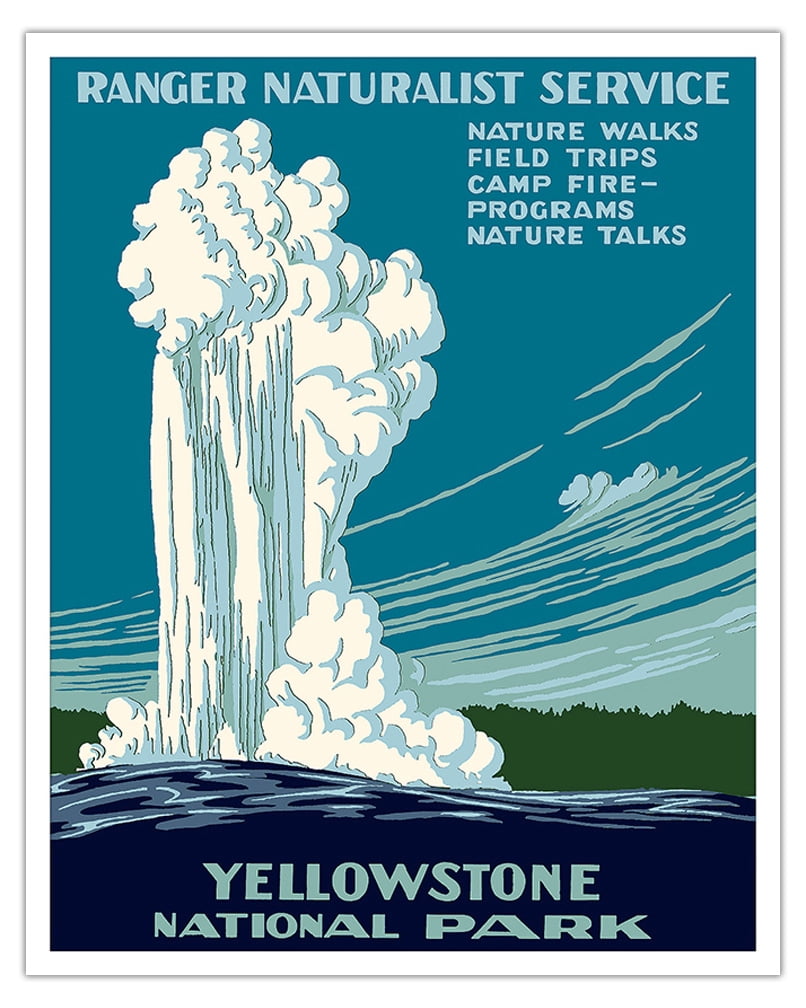 Yellowstone National Park - Old Faithful Geyser - Ranger Naturalist ...
