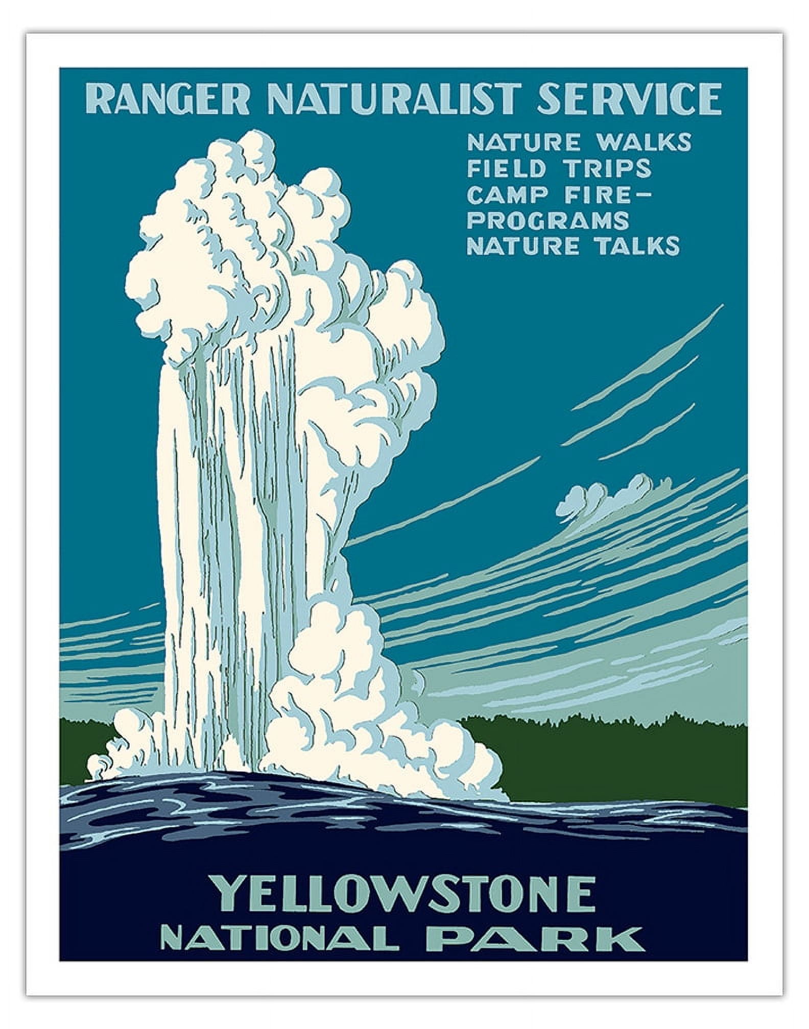 Yellowstone National Park - Old Faithful Geyser - Ranger Naturalist ...