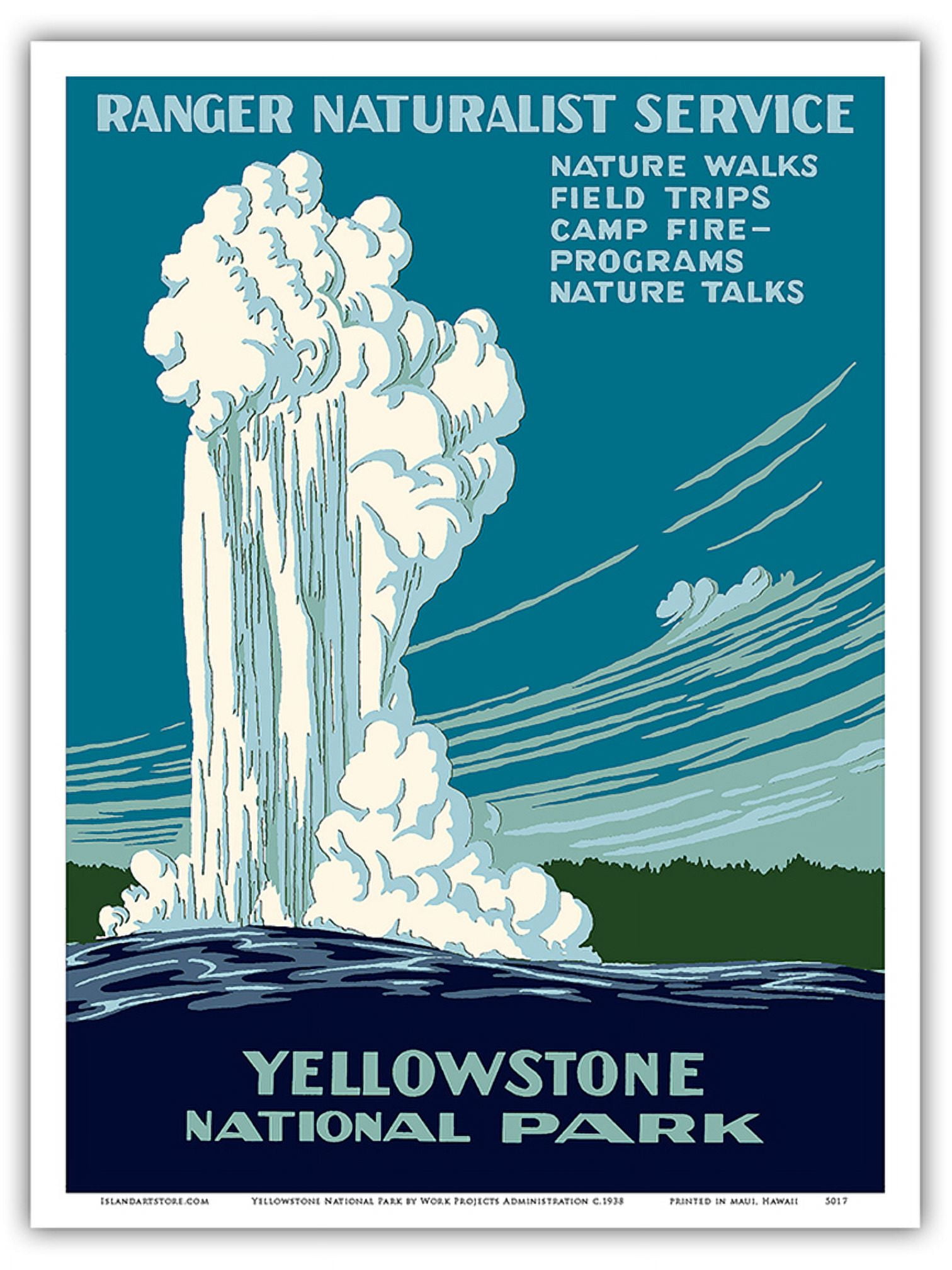 Yellowstone National Park - Old Faithful Geyser - Ranger Naturalist ...