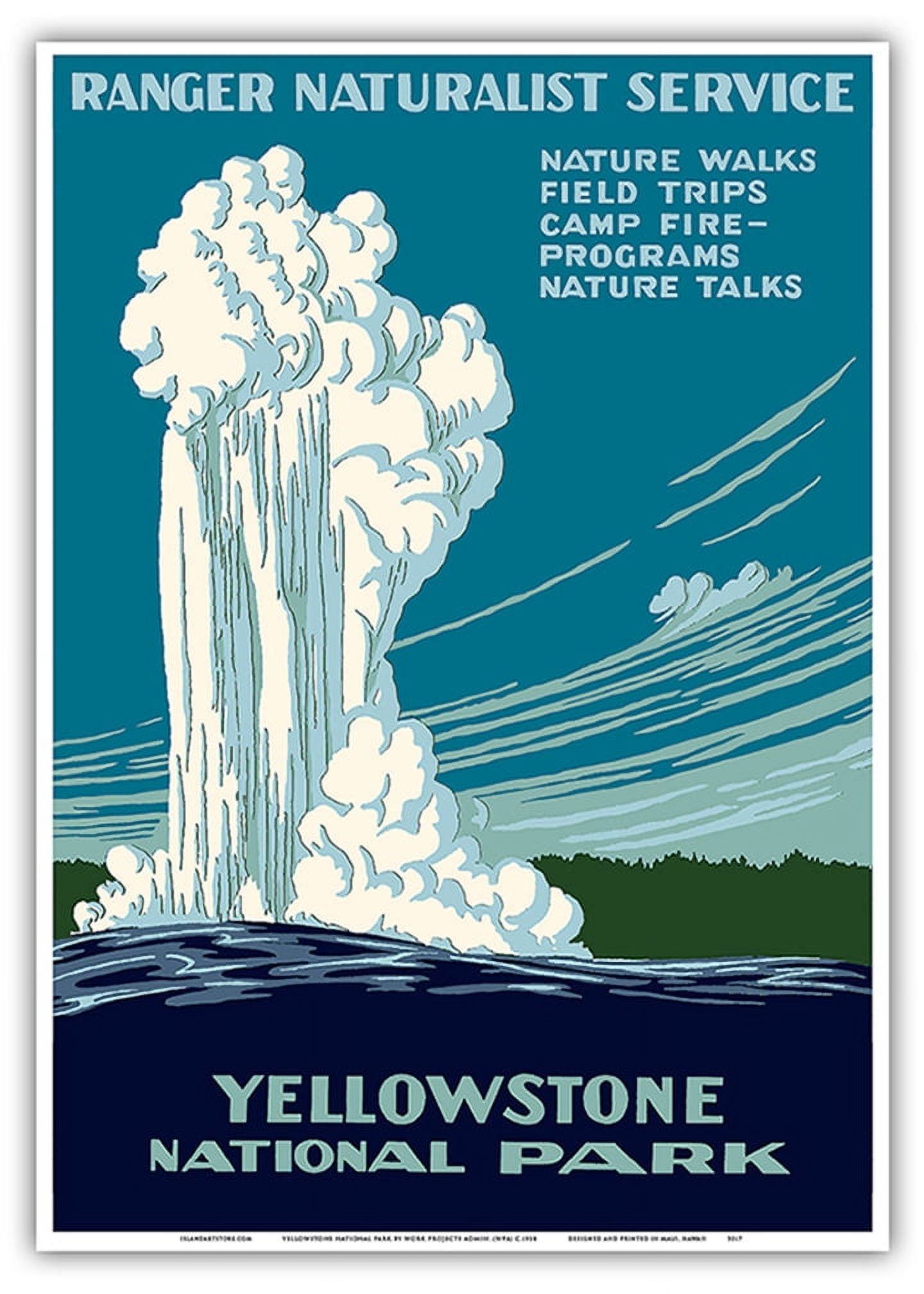 Yellowstone National Park - Old Faithful Geyser - Ranger Naturalist ...