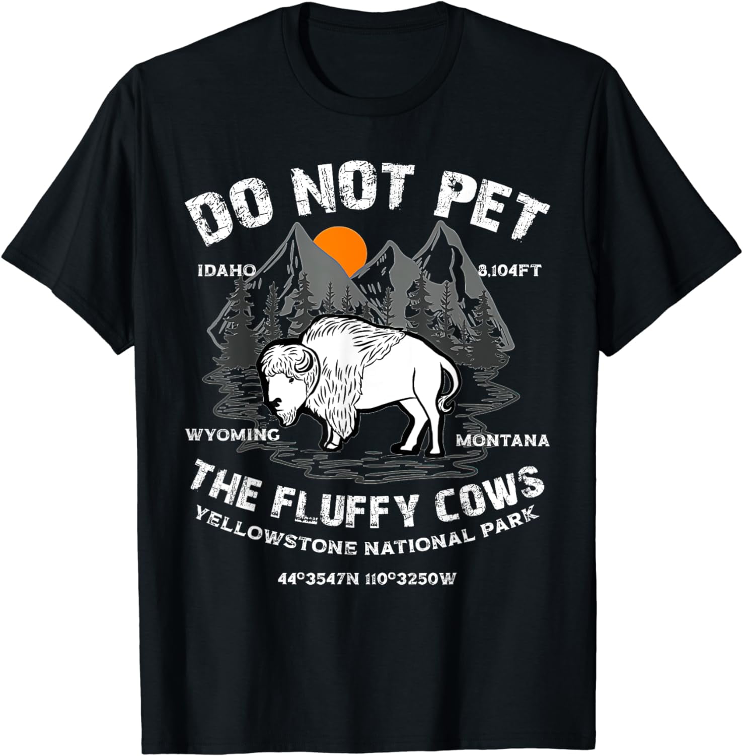 Yellowstone National Park Retro Vintage Apparel - Souvenir T-Shirt ...